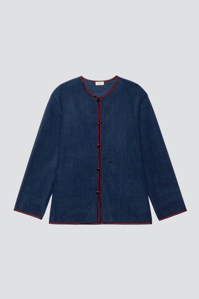 Navy Polar Fleece Jacket – Prism Boutique