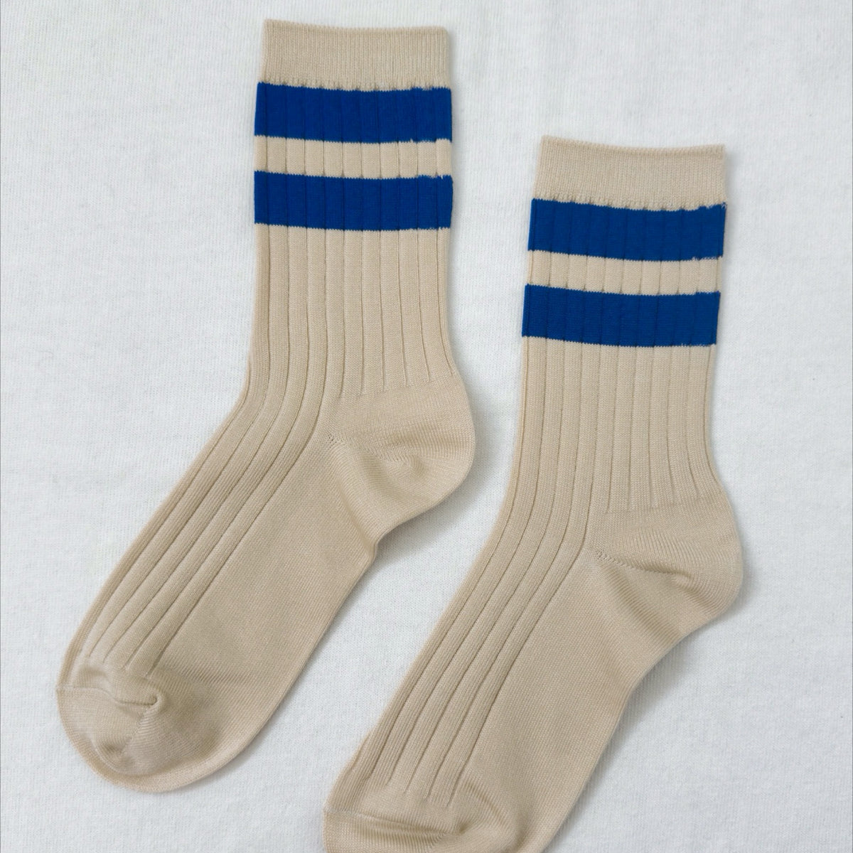 Azure Varsity Her Socks — Prism Boutique