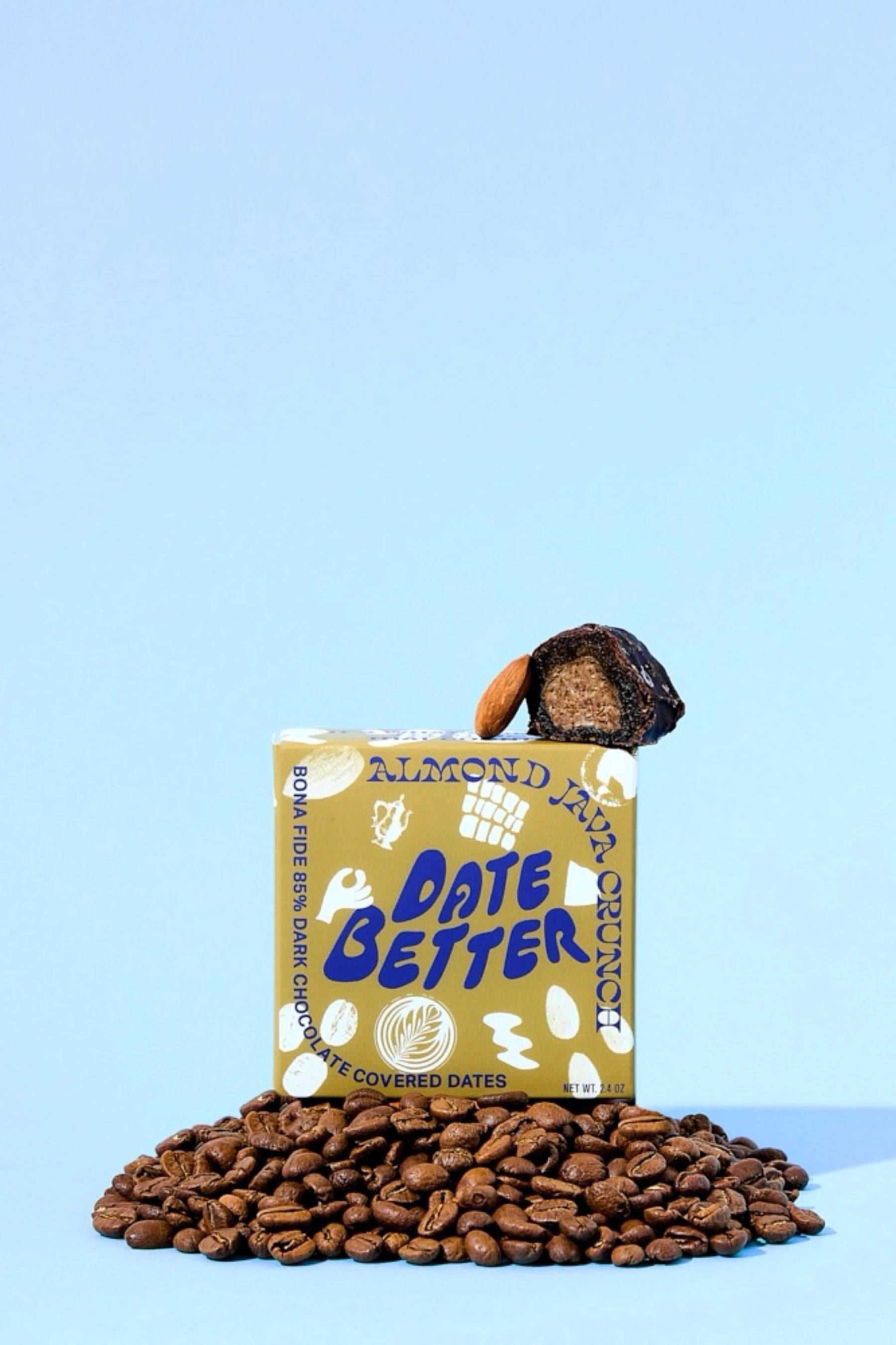 Almond Java Crunch Dates – Prism Boutique