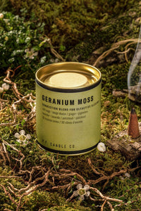 Geranium Moss Incense Cones — Prism Boutique