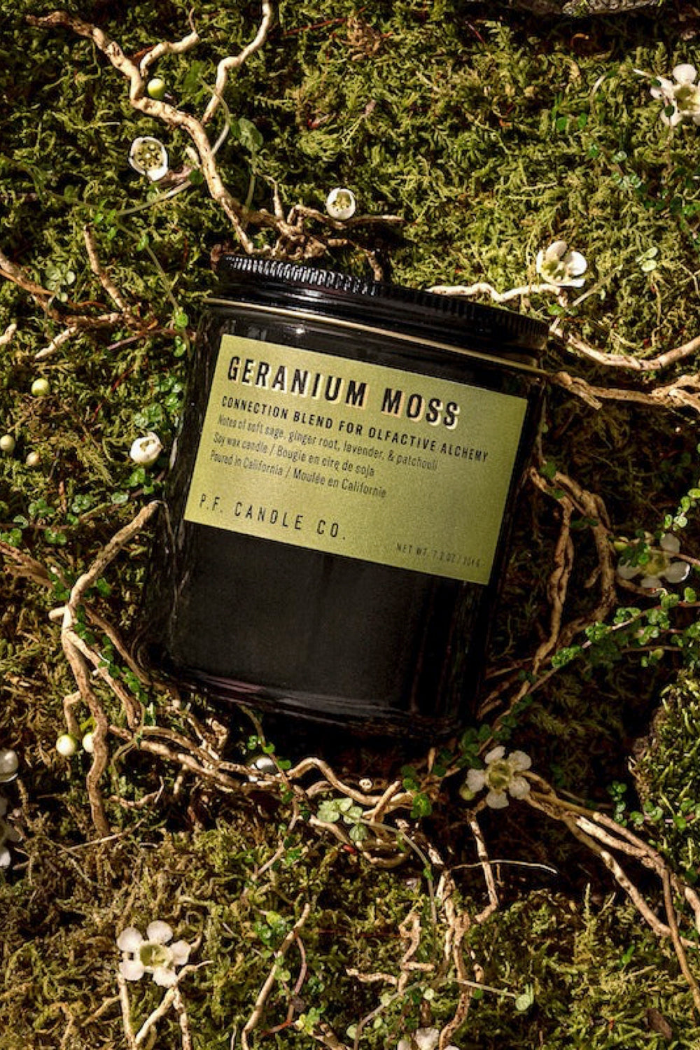 Geranium Moss Candle — Prism Boutique