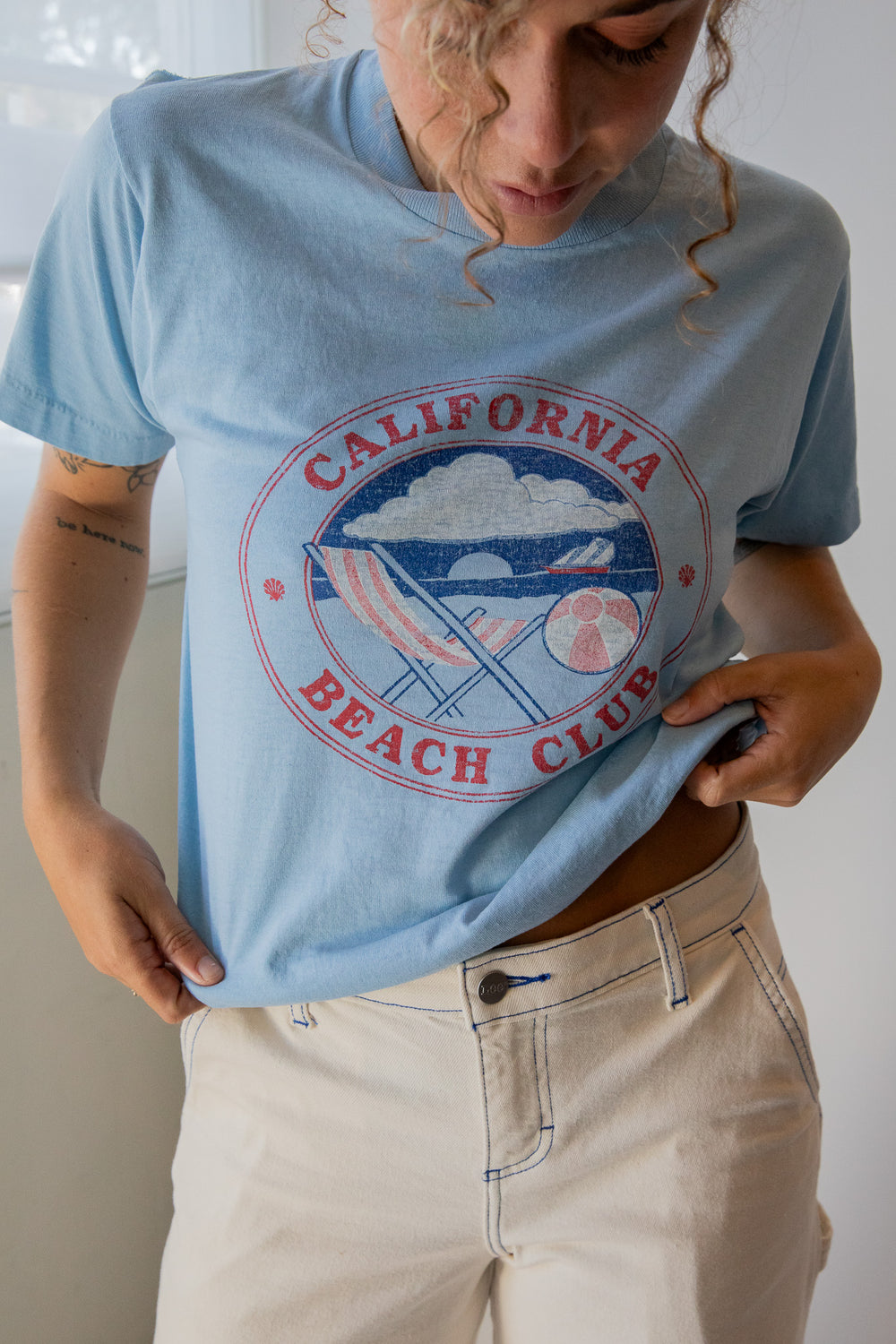 California Beach Club Tee — Prism Boutique