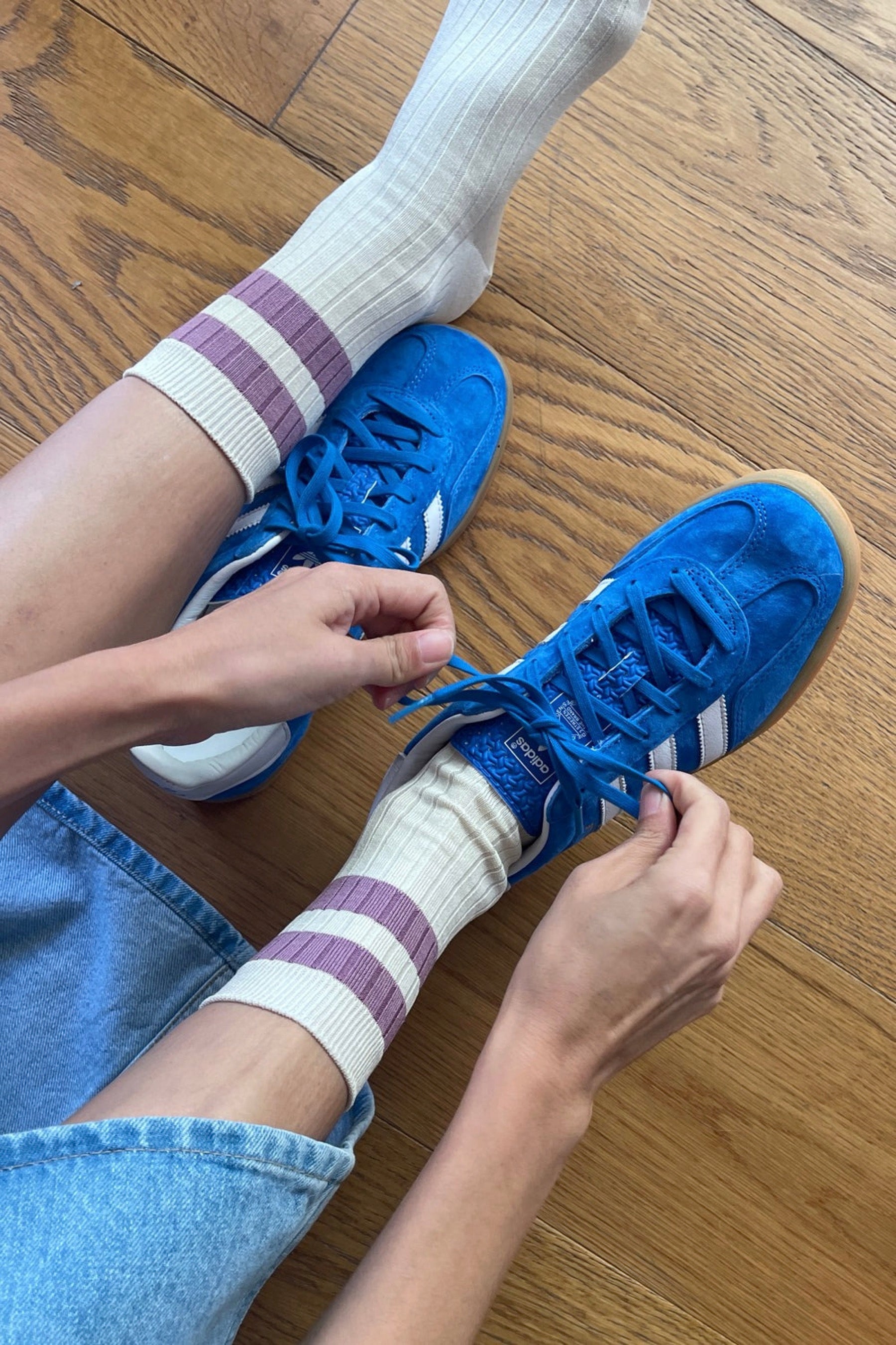 Azalea Varsity Her Socks – Prism Boutique