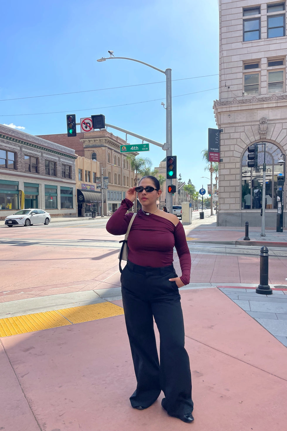 Oxblood Cleo Top – Prism Boutique