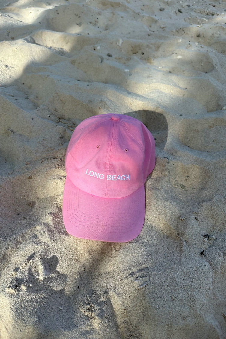 X Prism Pink Long Beach Hat – Prism Boutique
