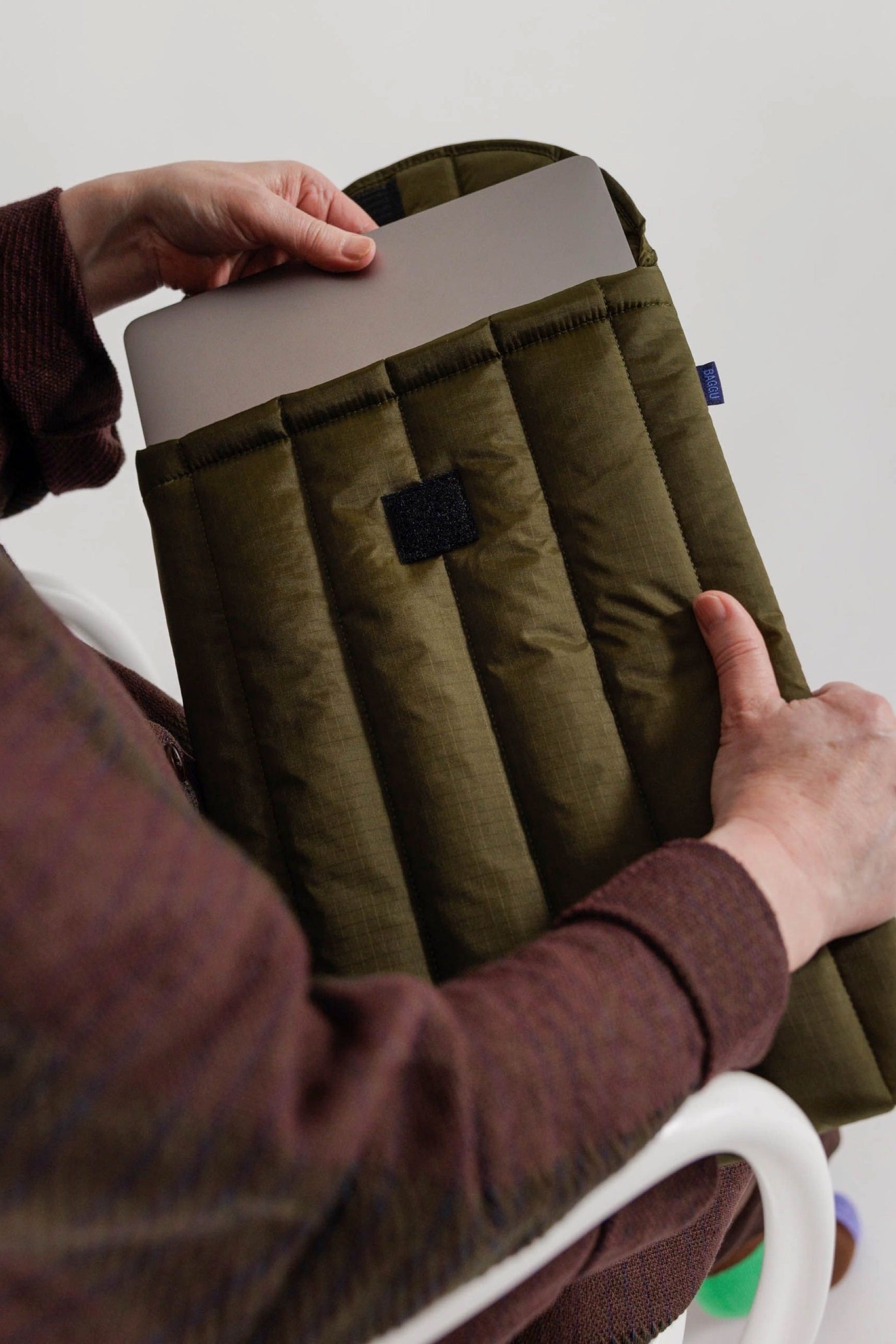 Tamarind Puffy Laptop Sleeve — Prism Boutique
