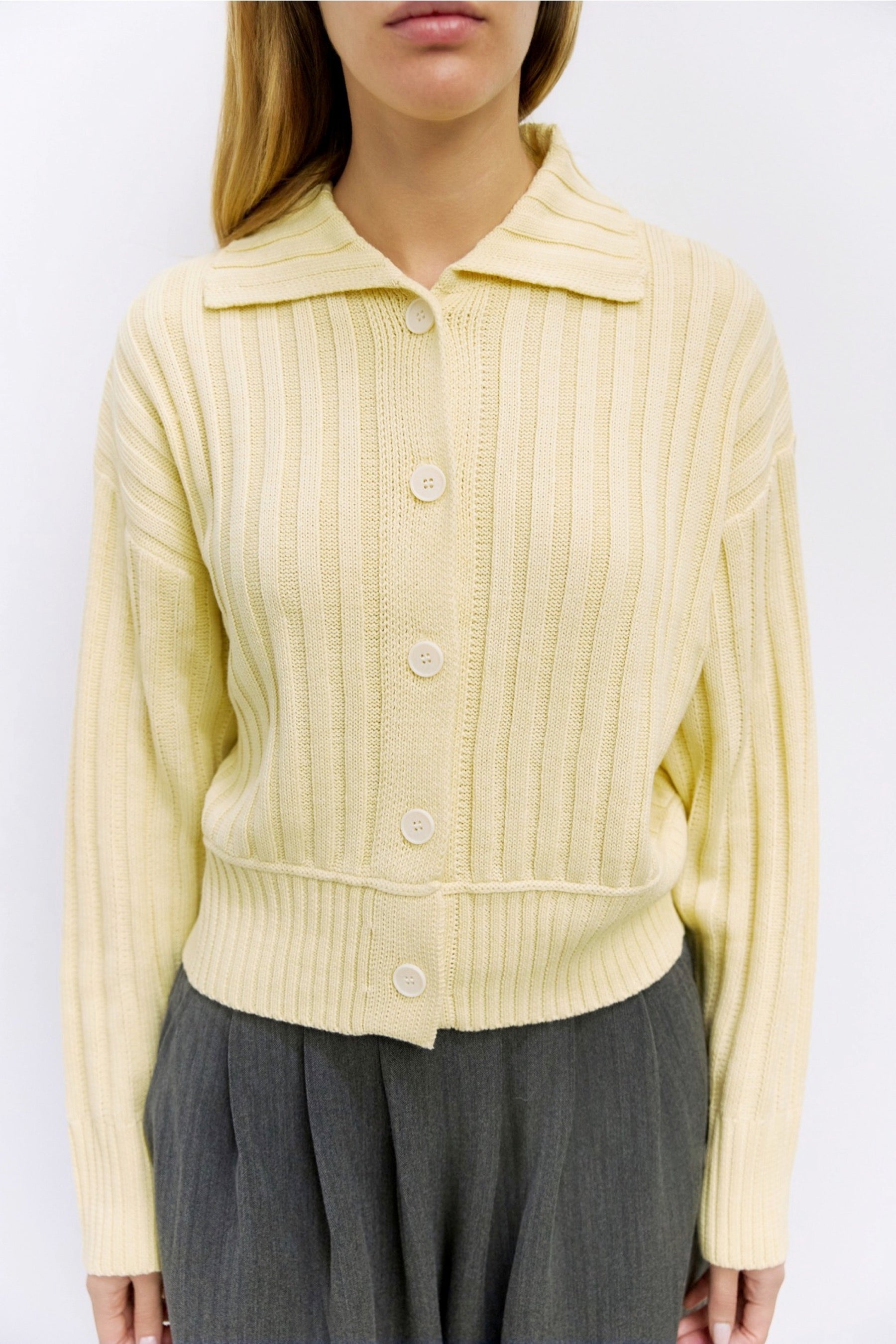 Yellow Joni Cardigan – Prism Boutique