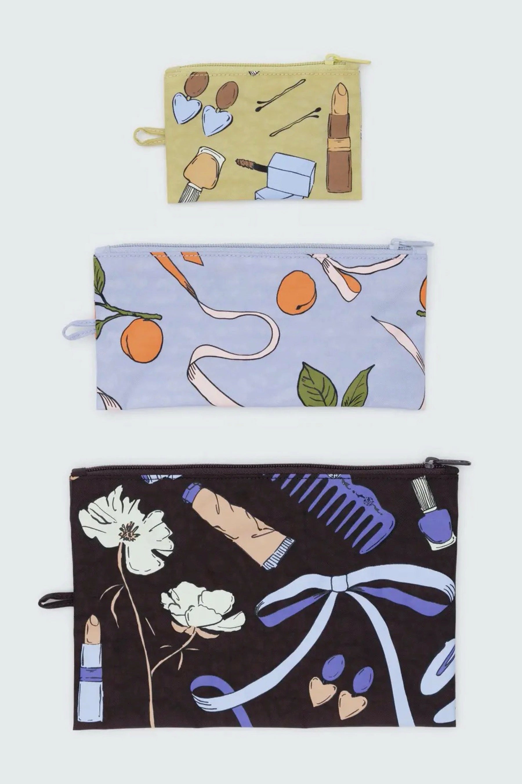 Get Ready With Me Flat Pouch Set – Prism Boutique