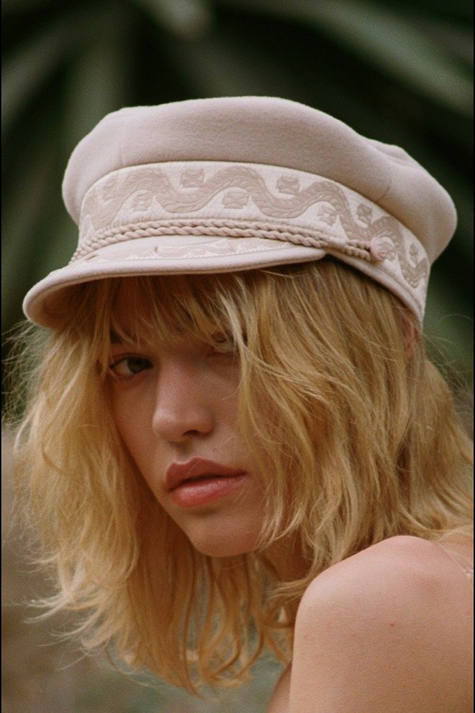 Pink Riviera Cap — Prism Boutique