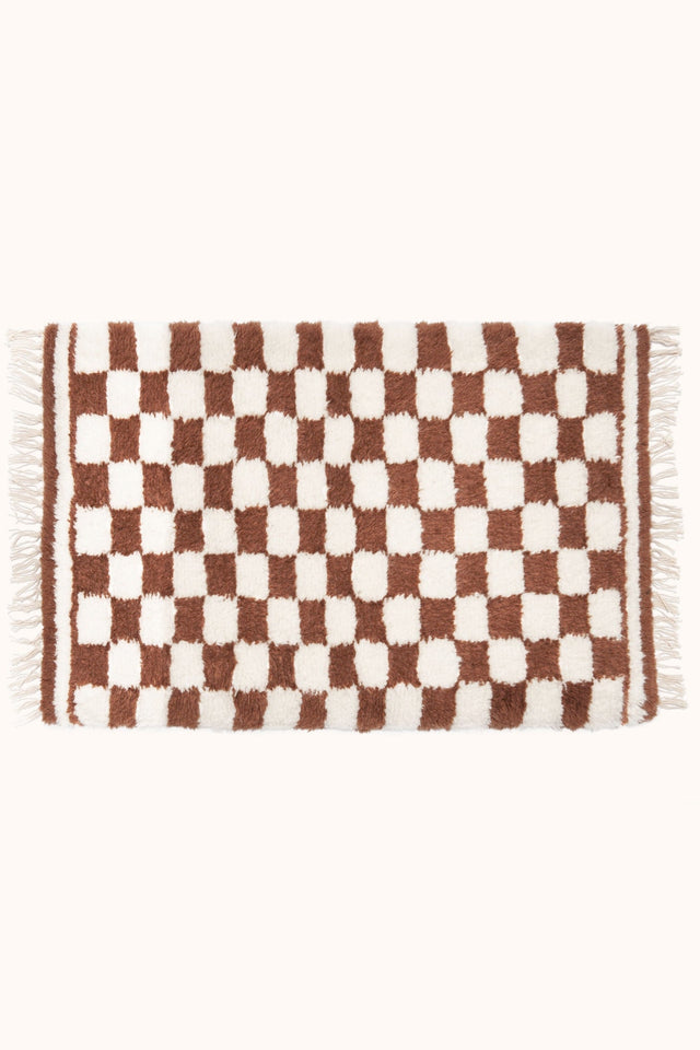 Cocoa + Natural Azia Rug – Prism Boutique