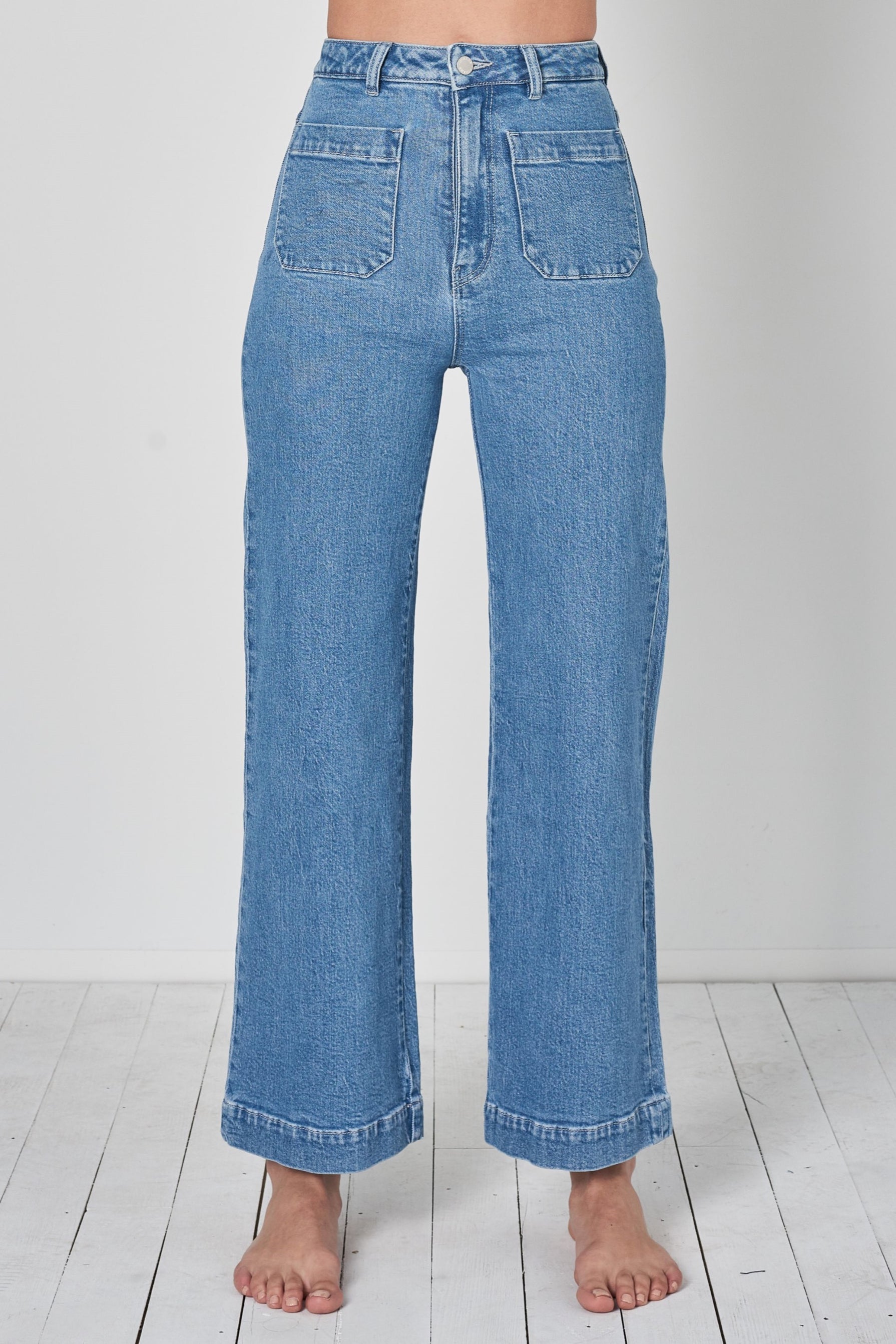 Lilah Blue Sailor Jean — Prism Boutique