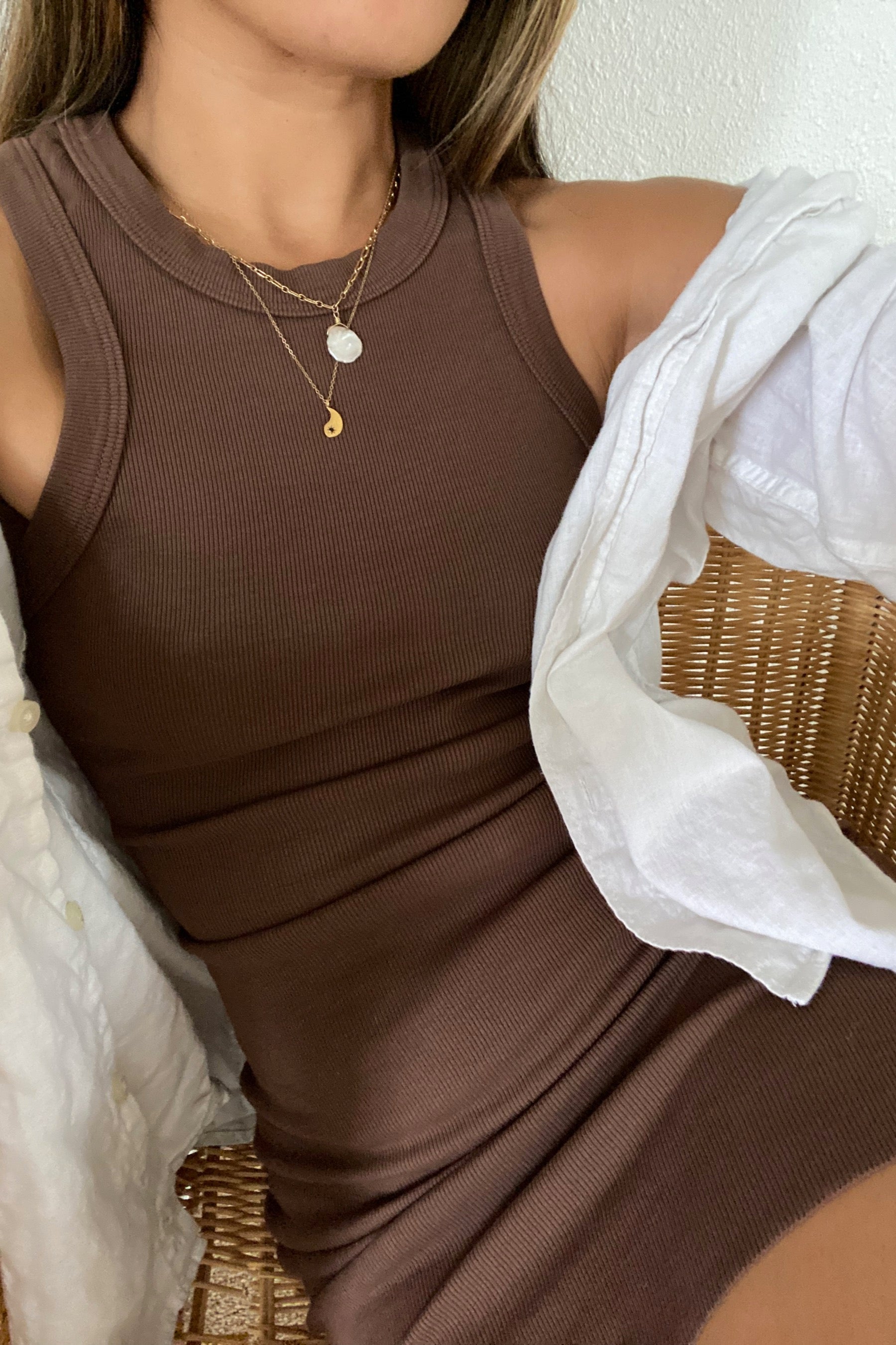 Brown Sarah Mini Dress – Prism Boutique