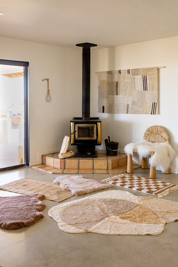 Cocoa + Natural Azia Rug – Prism Boutique