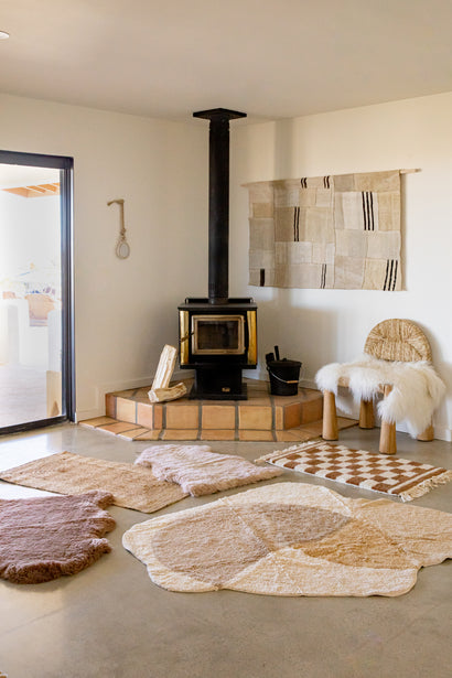 Cocoa + Natural Azia Rug – Prism Boutique