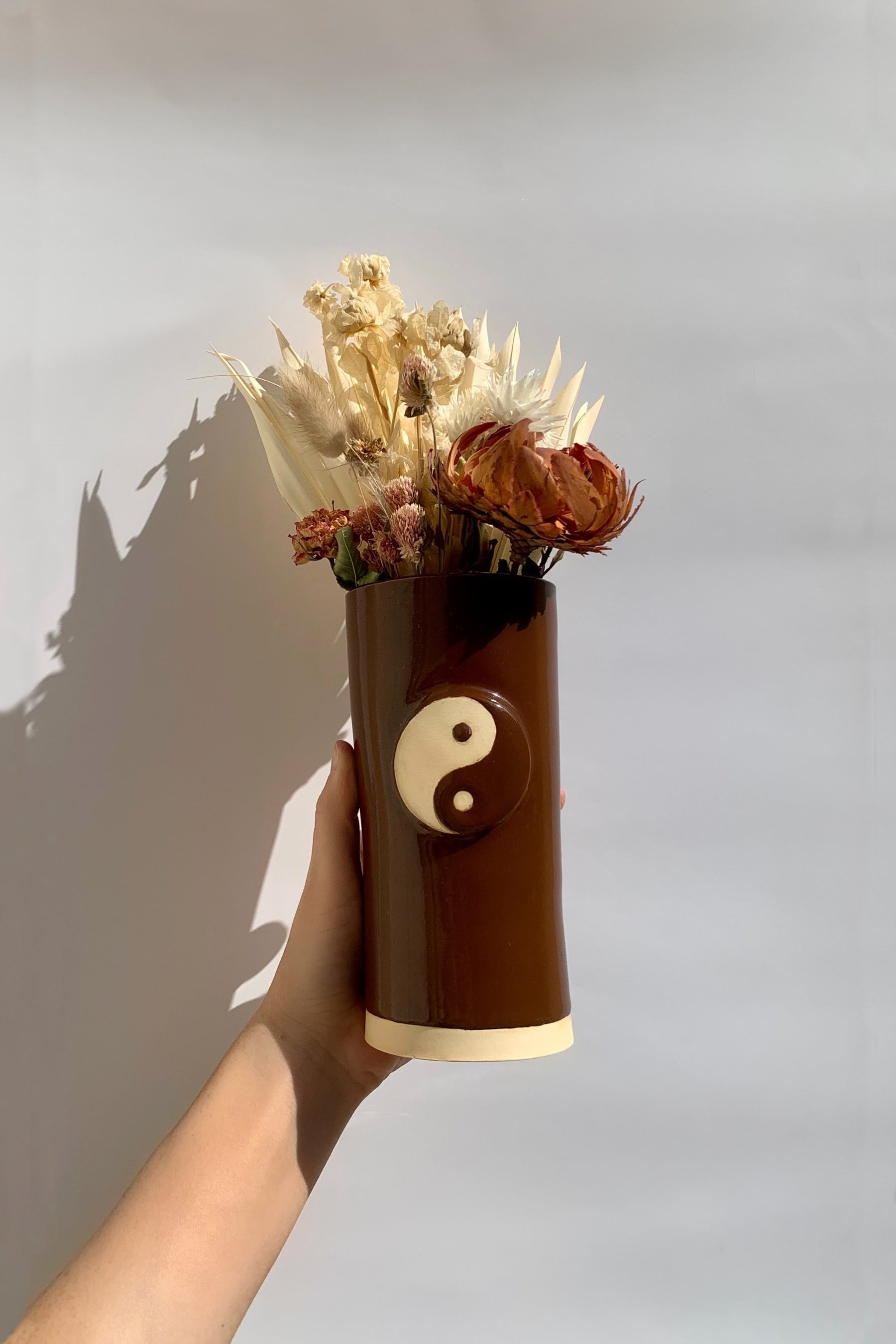 X Prism Chocolate Yin Yang Vase – Prism Boutique