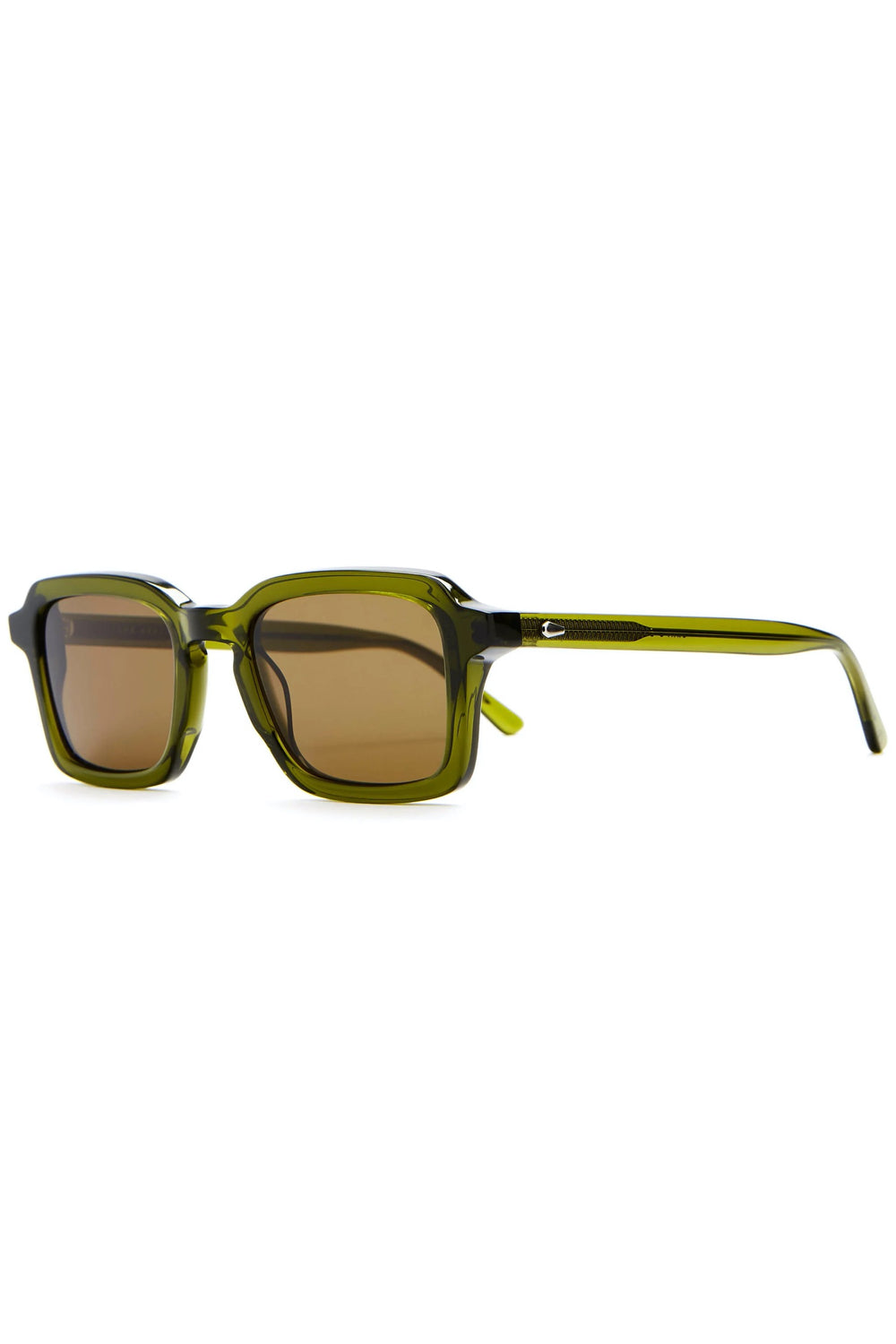 Crystal Olive Heavy Tropix Sunglasses — Prism Boutique