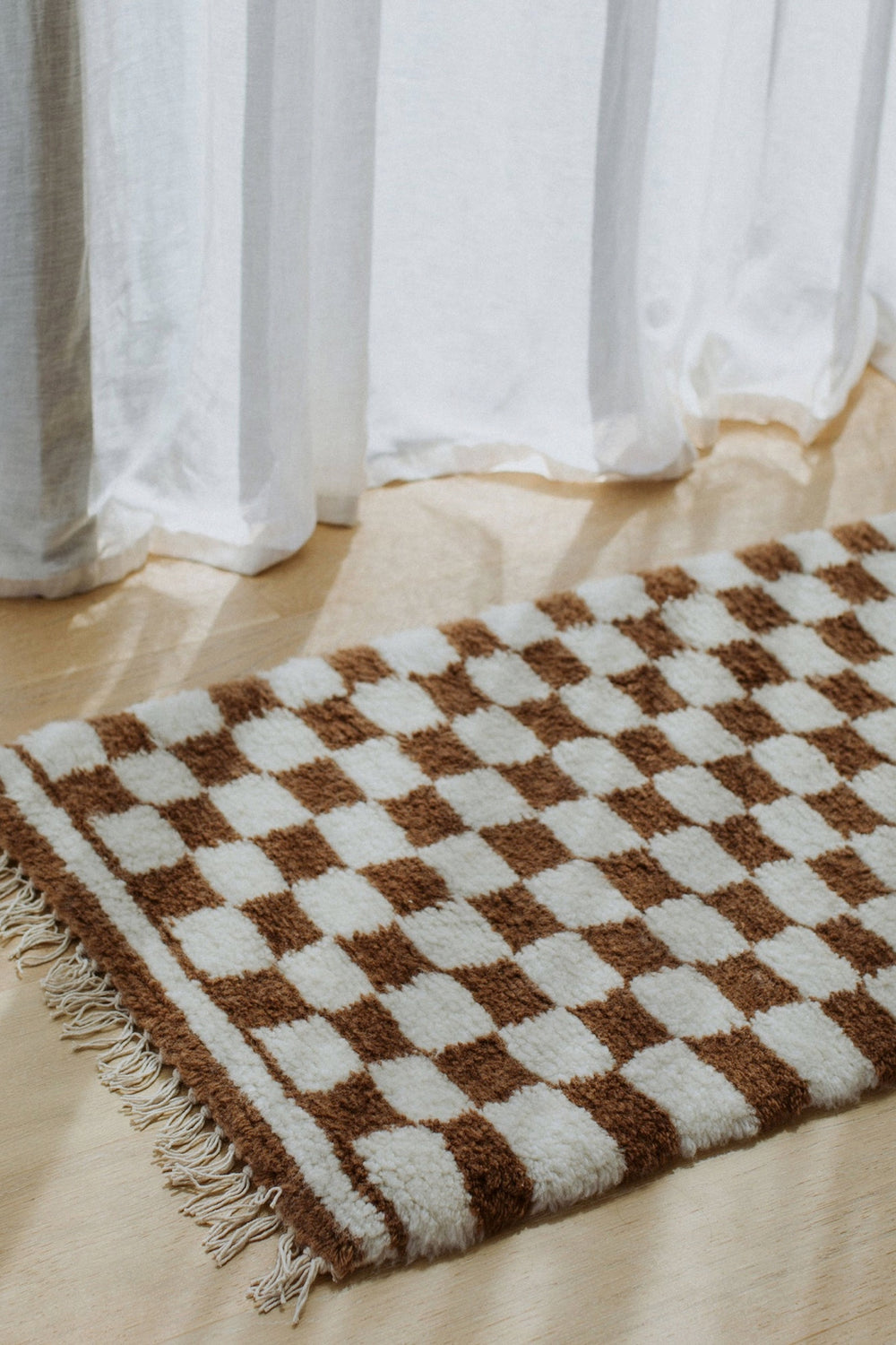 Cocoa + Natural Azia Rug — Prism Boutique