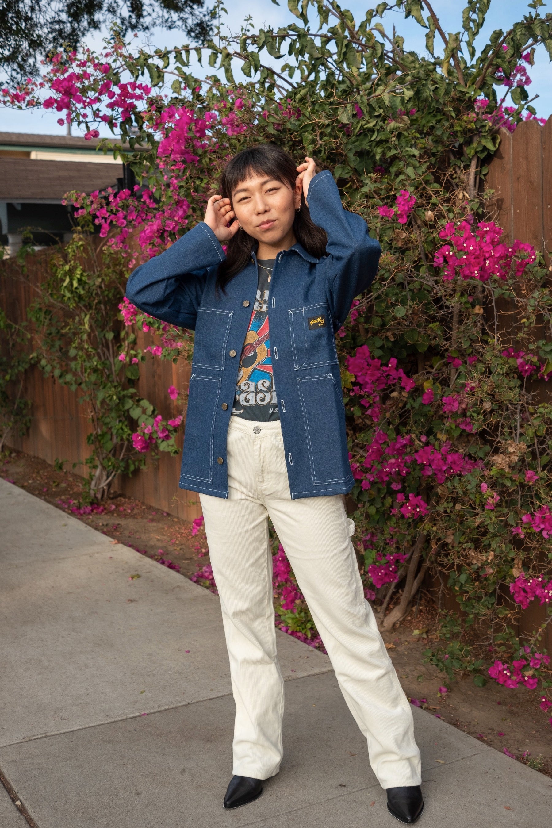 Indigo Chore Jacket – Prism Boutique