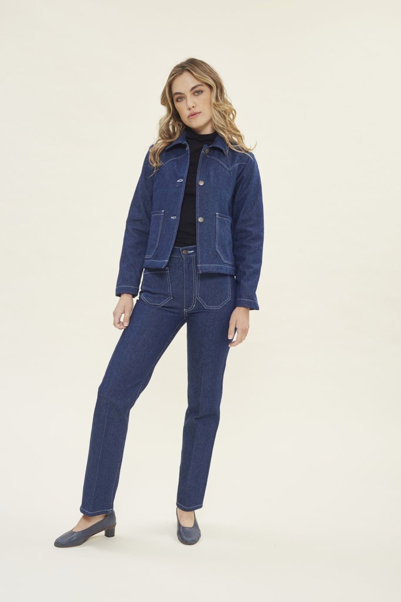 Cowboy Denim Ranch Pant – Prism Boutique
