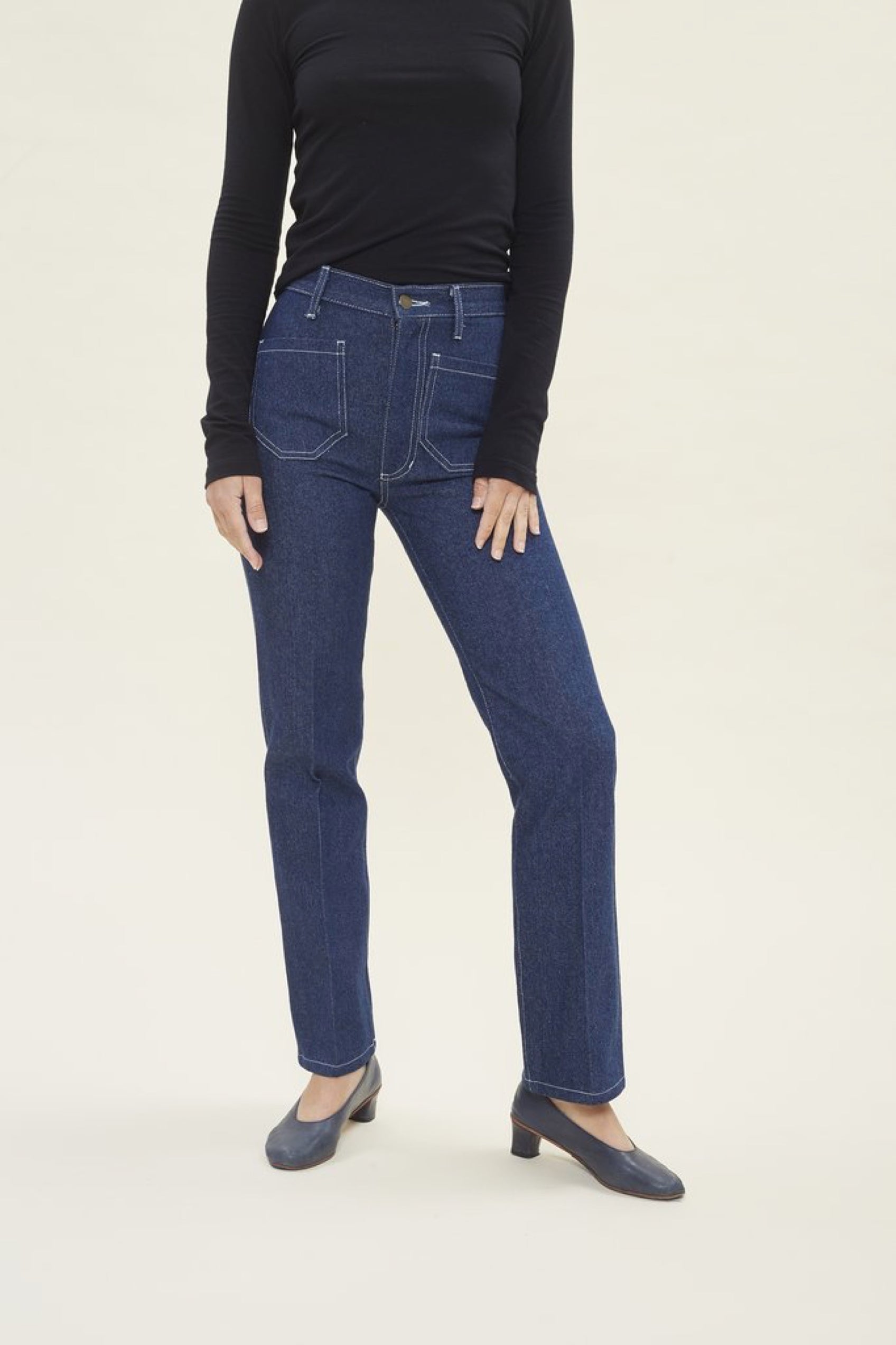 Cowboy Denim Ranch Pant – Prism Boutique