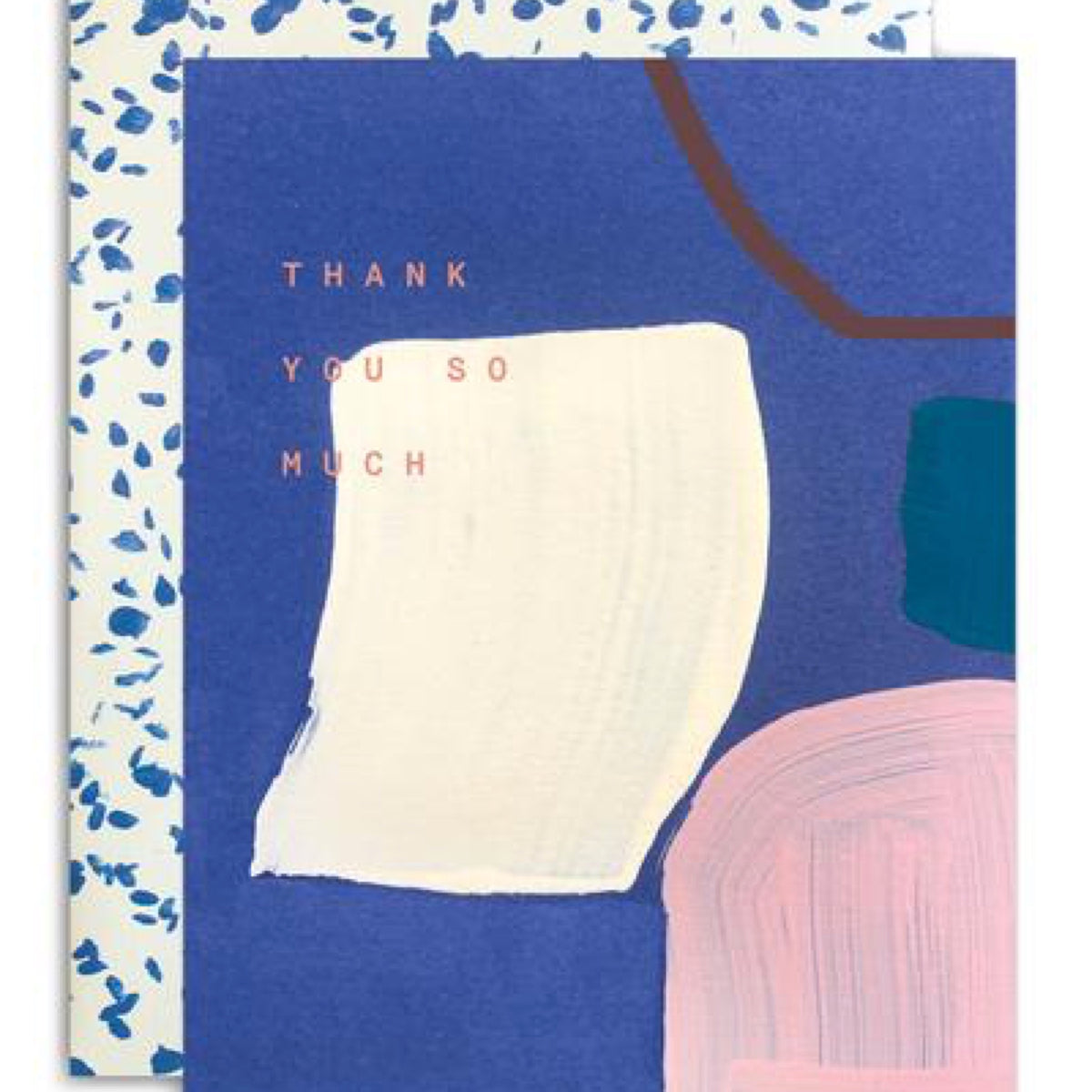 Blue Thank You Card — Prism Boutique