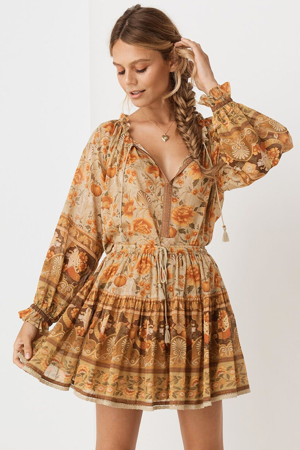 Sand Seashell Blouse — Prism Boutique