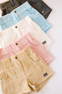 White Hammies Shorts — Prism Boutique