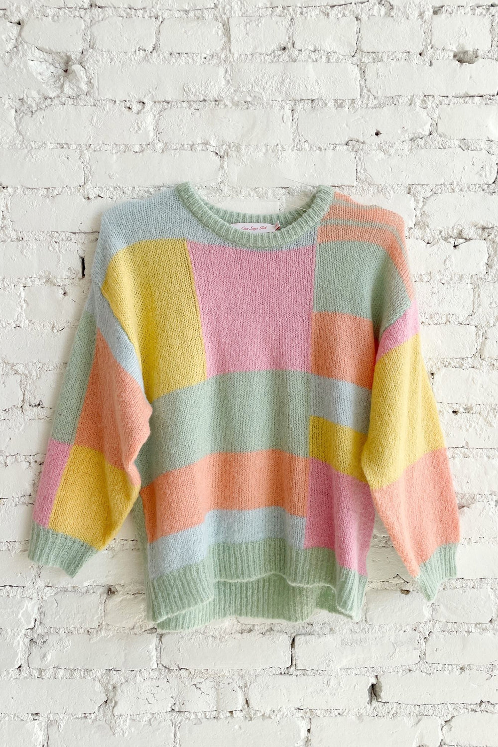 Pastel Block Helen Sweater — Prism Boutique