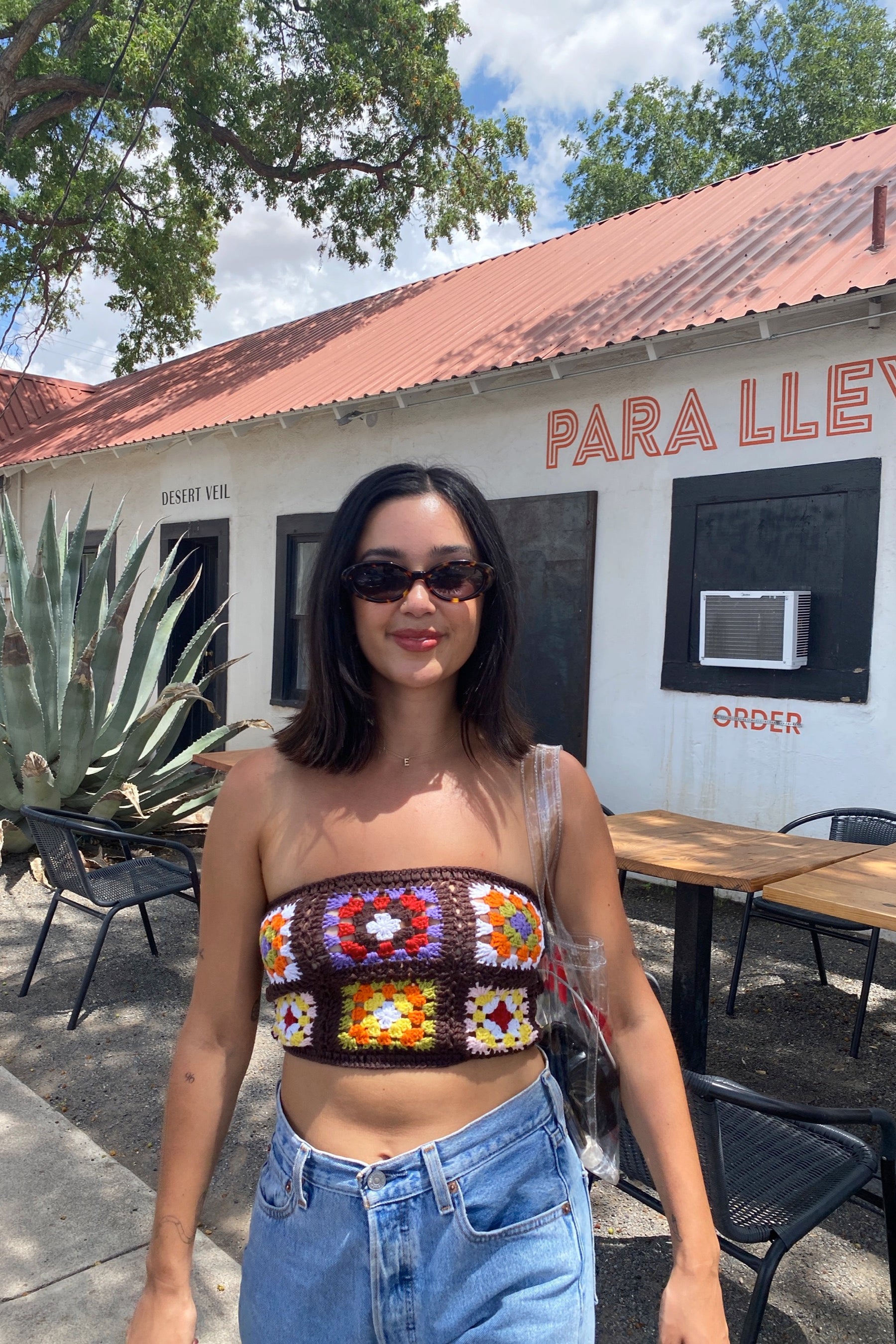 Patchwork Floral Tube Top – Prism Boutique