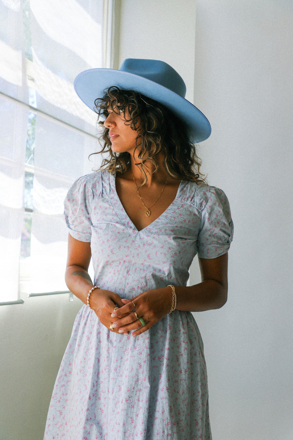 Hanna Hayes Floral Mini Dress — Prism Boutique