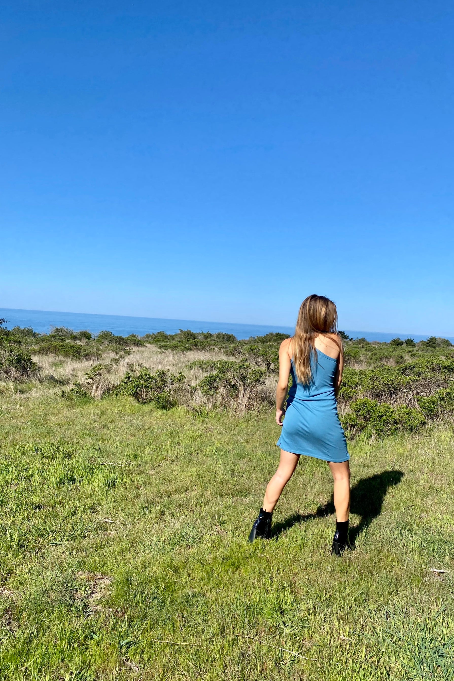 Marine Cher Rib Dress — Prism Boutique