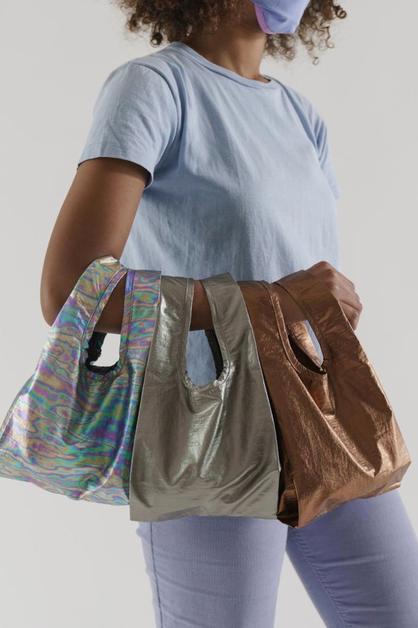 Dark Metallics Mini Baggu Set – Prism Boutique