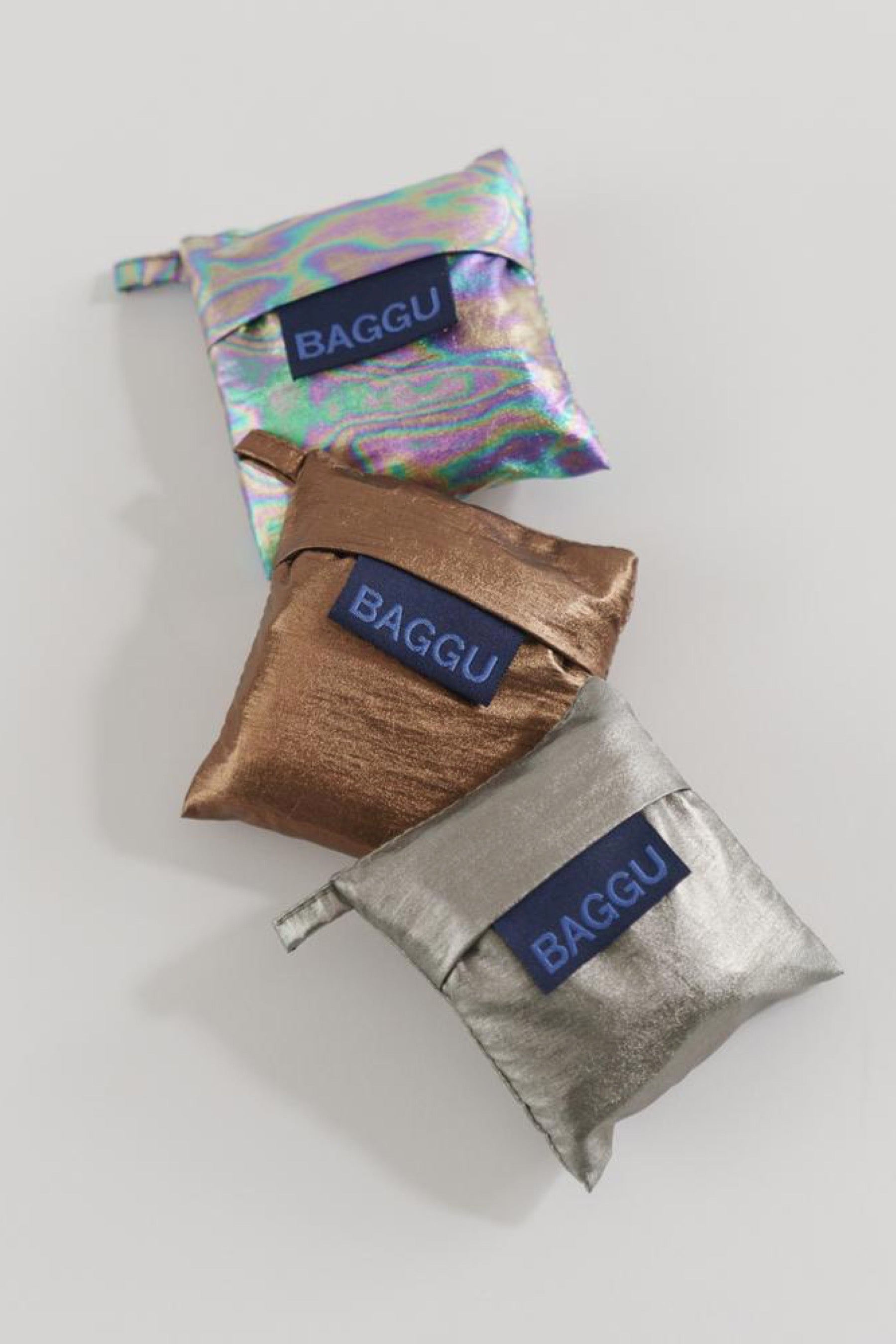 Dark Metallics Mini Baggu Set – Prism Boutique