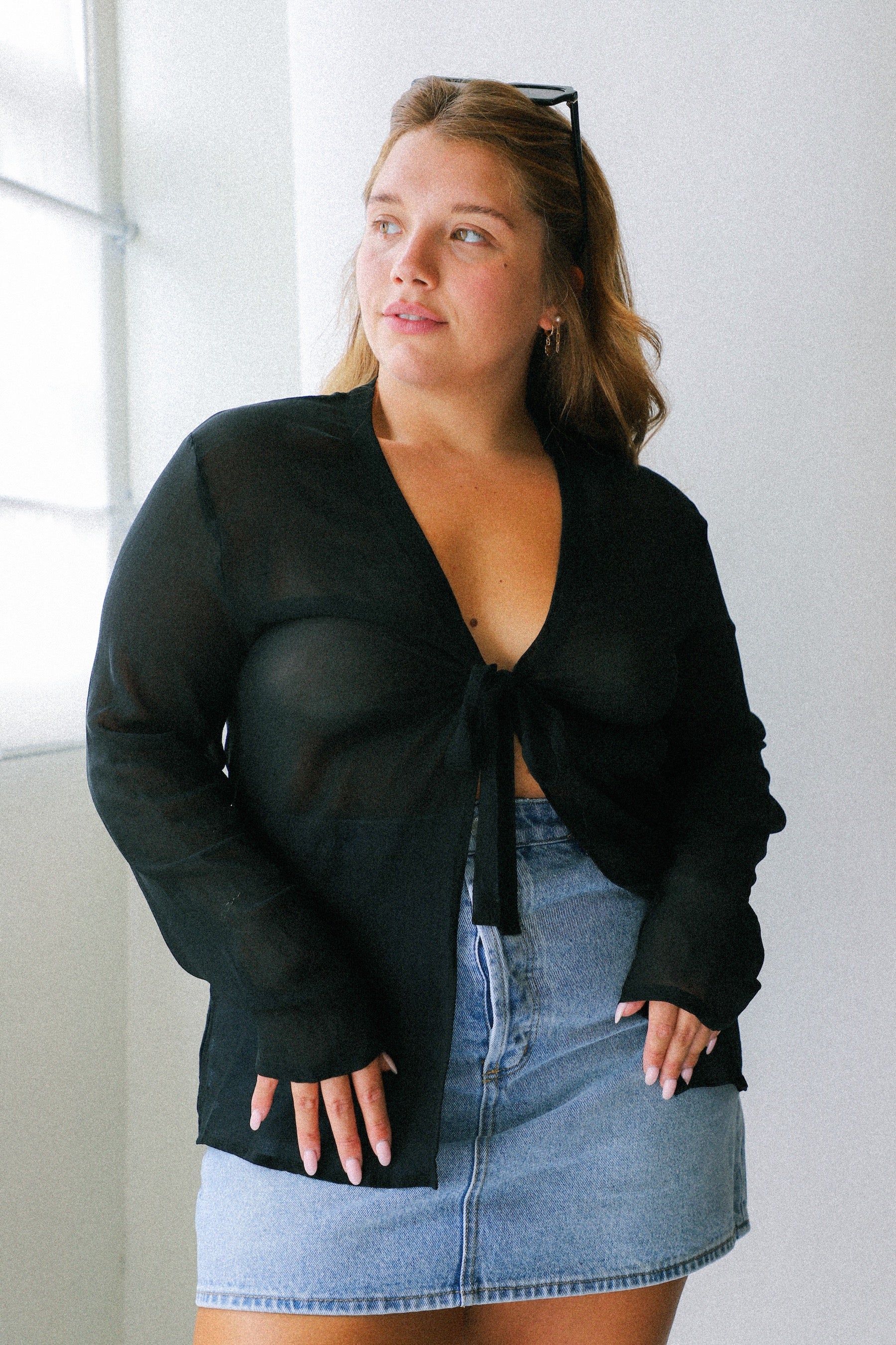 Citron Open Front Top – Prism Boutique