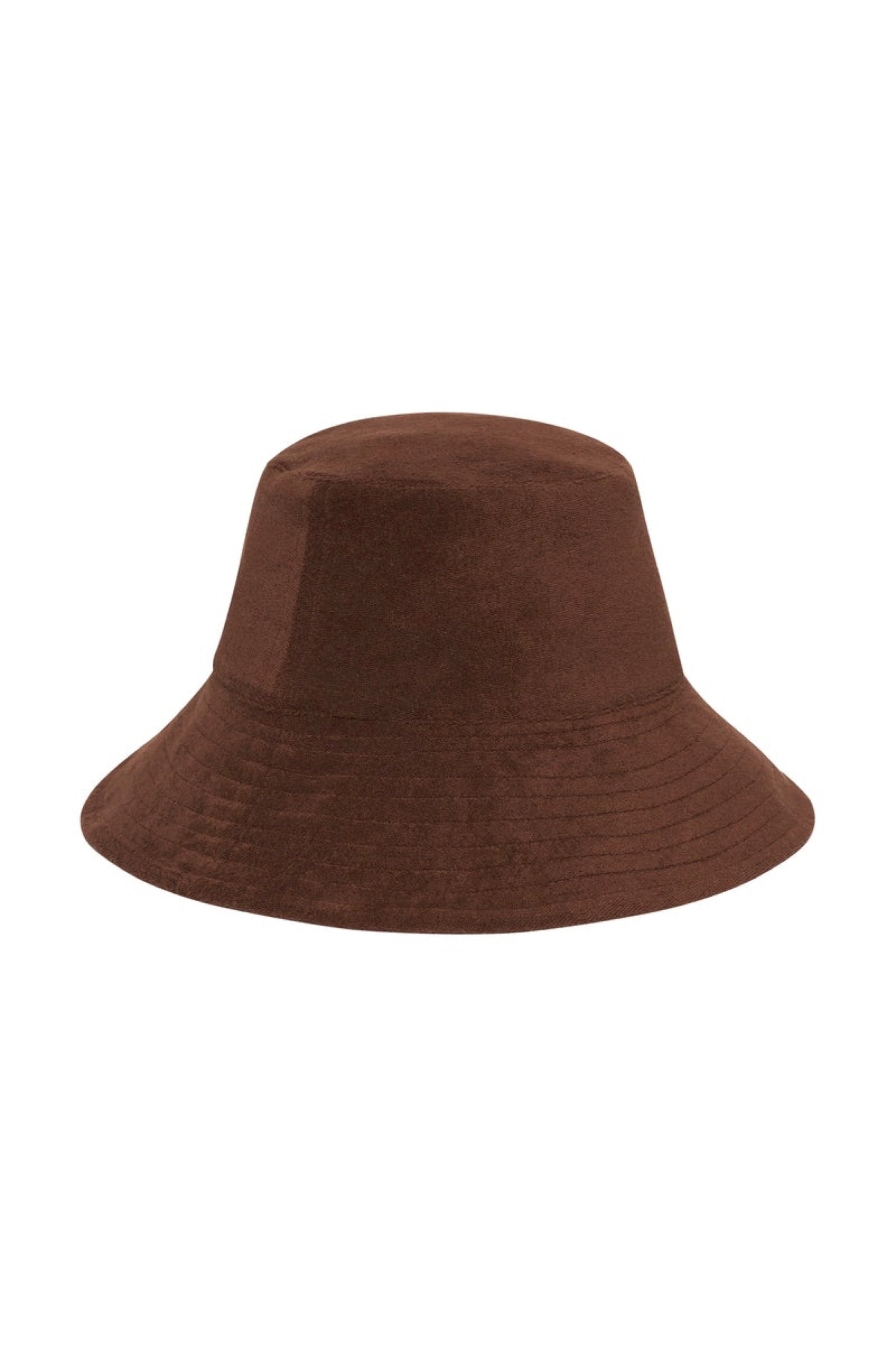 Plain Cocoa Teryll Bucket Hat – Prism Boutique