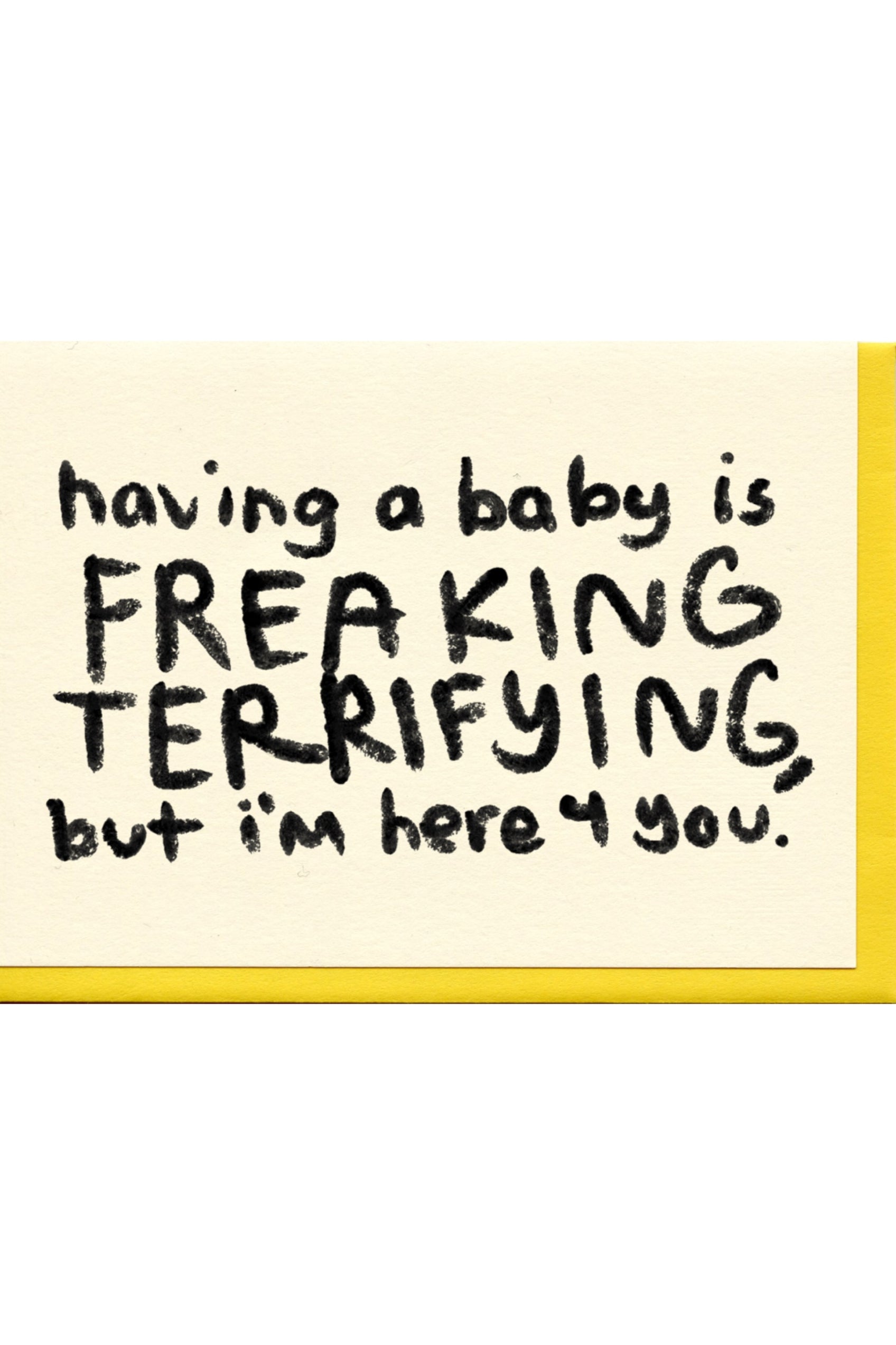 Freaking Terrified Card – Prism Boutique