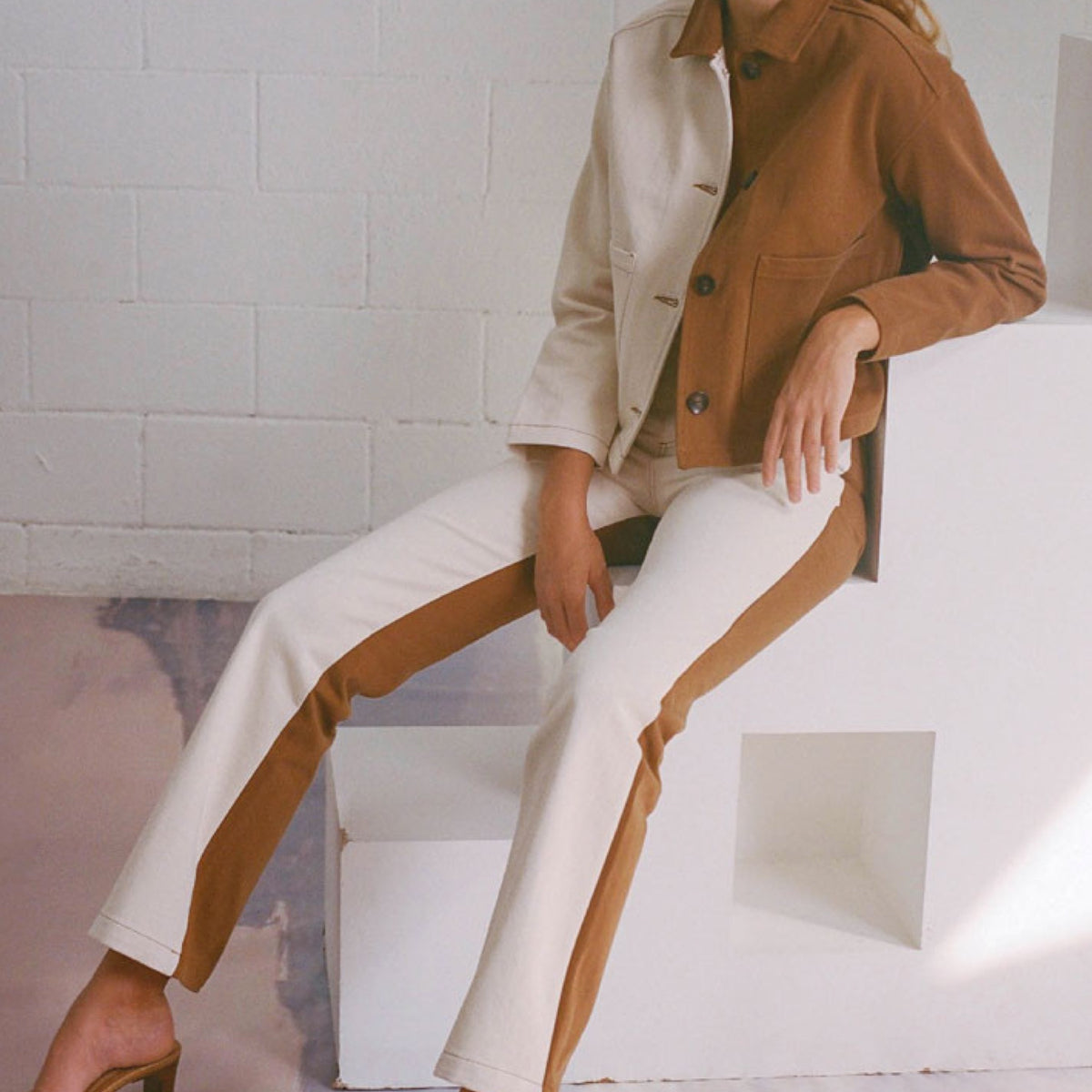 Tan Dax Pant — Prism Boutique