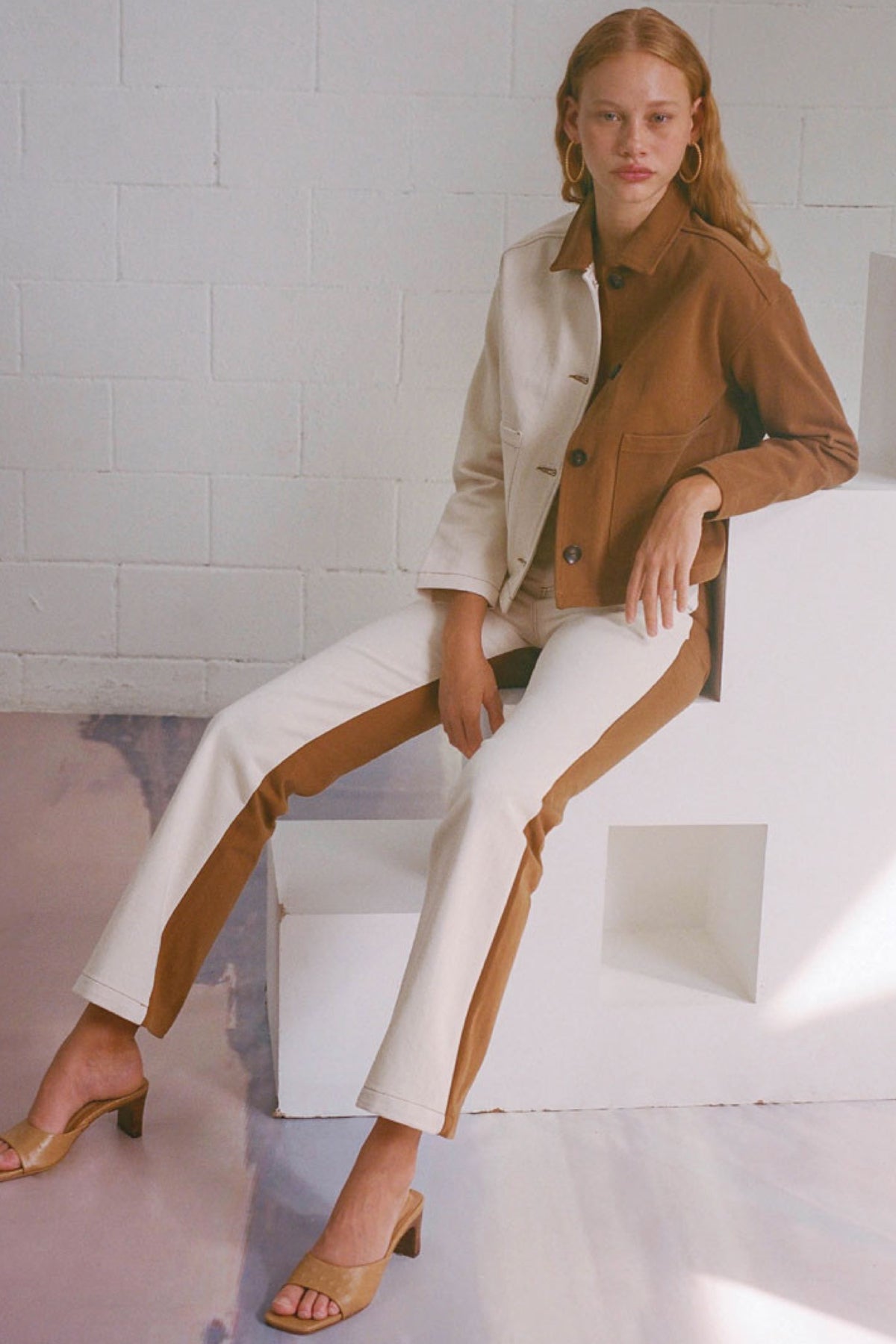 Tan Dax Pant — Prism Boutique