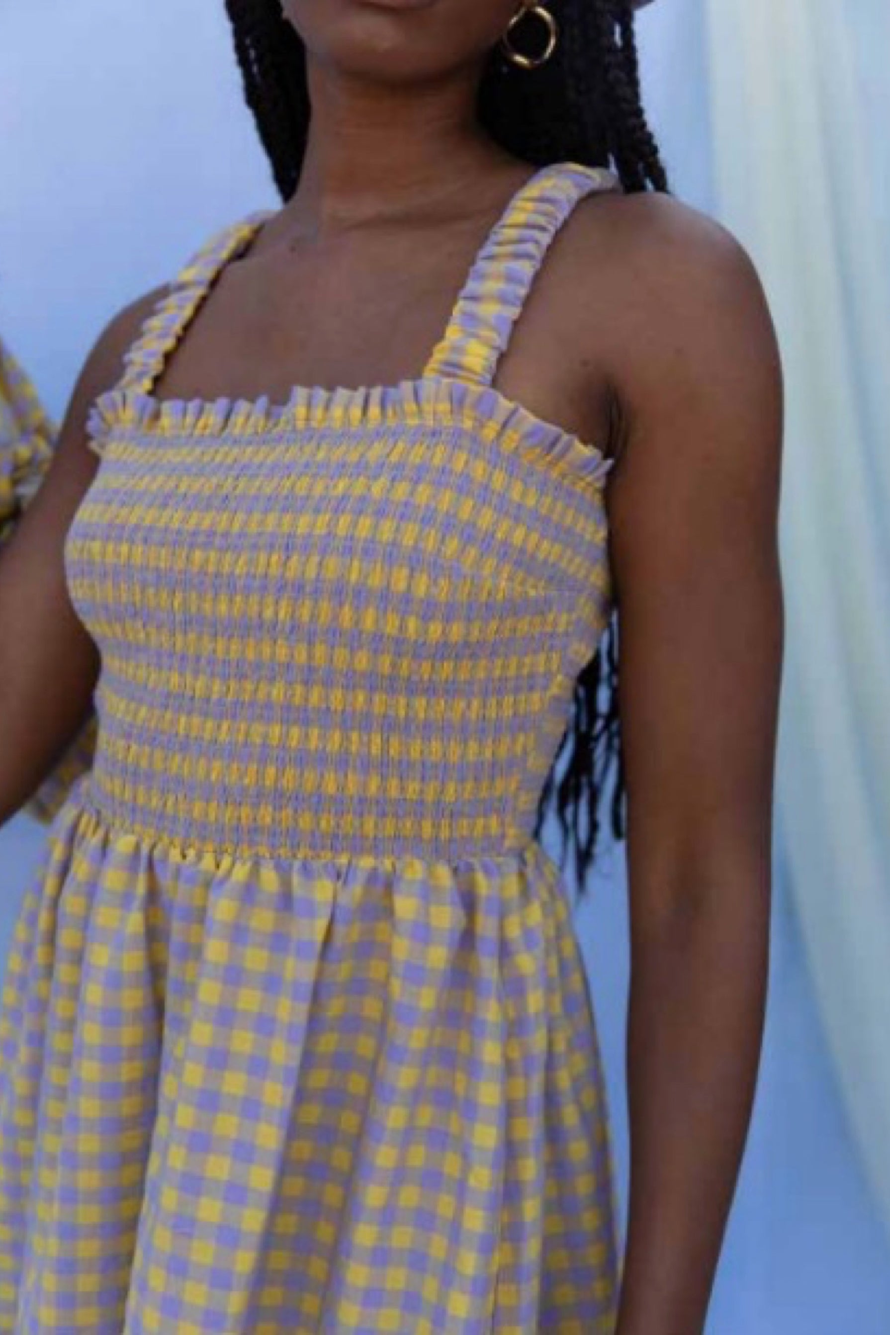 Checkered Kasi Dress — Prism Boutique