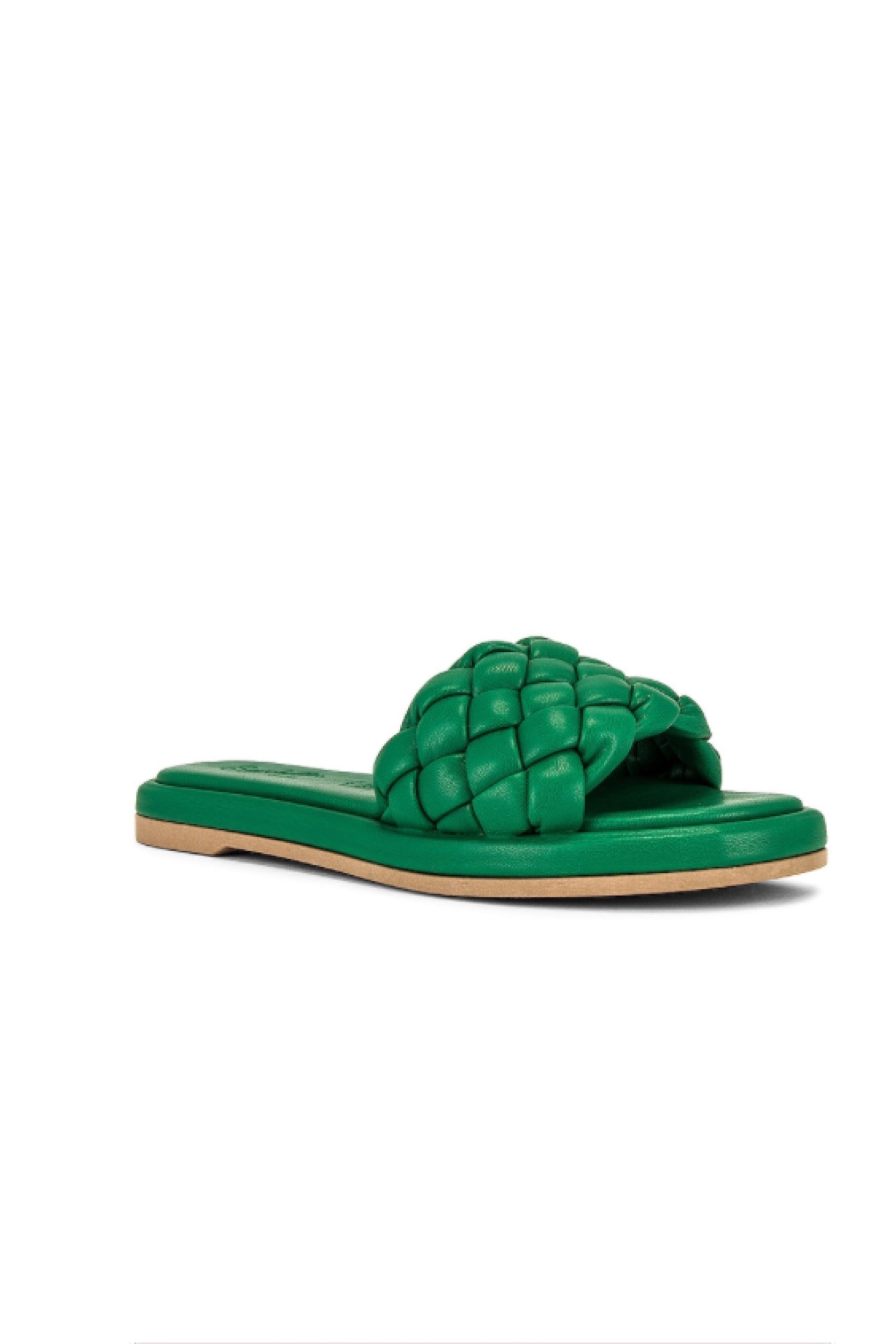 Green Bellissima Slide – Prism Boutique