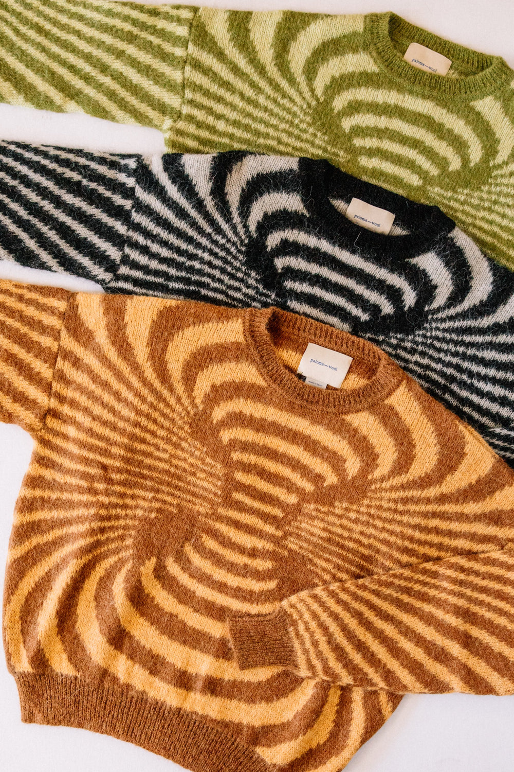 Camel Matrix Sweater — Prism Boutique