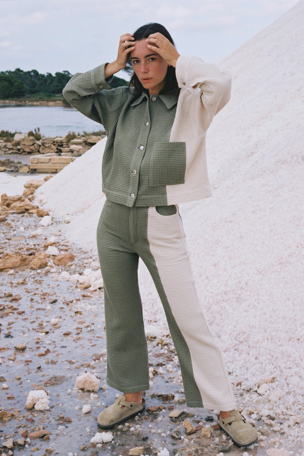 Apollo Waffle Trouser — Prism Boutique