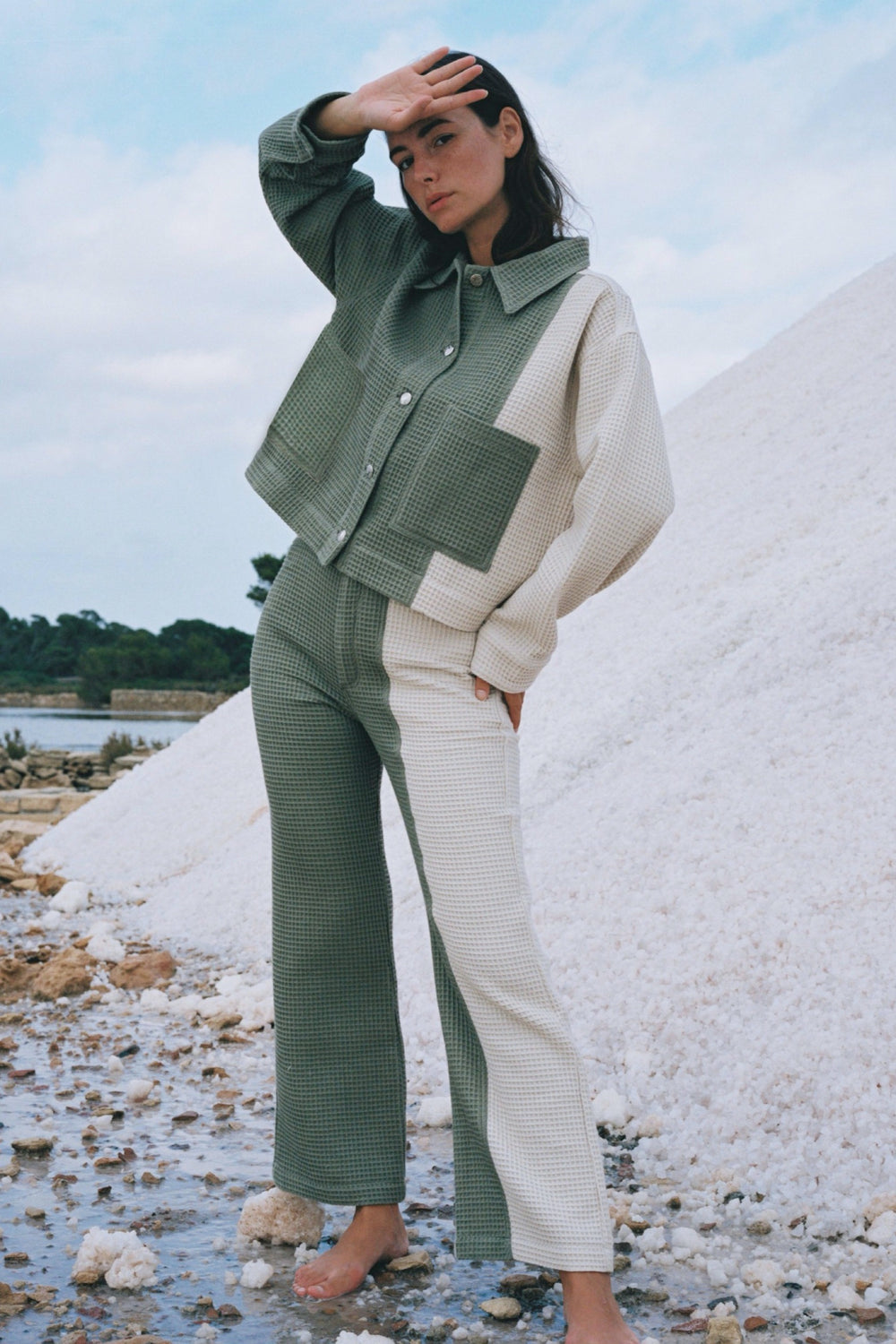 Apollo Waffle Trouser — Prism Boutique