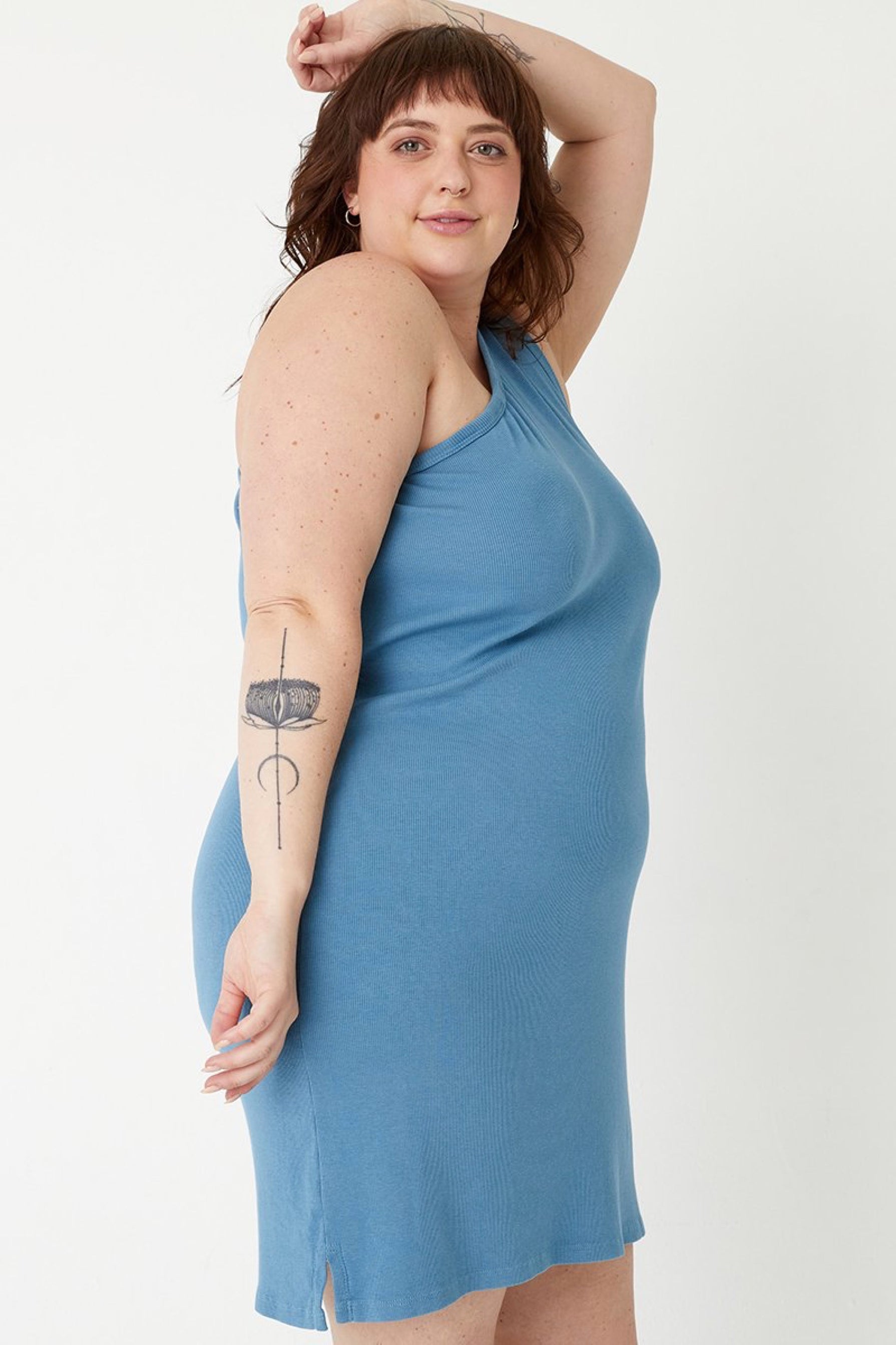 Marine Cher Rib Dress — Prism Boutique