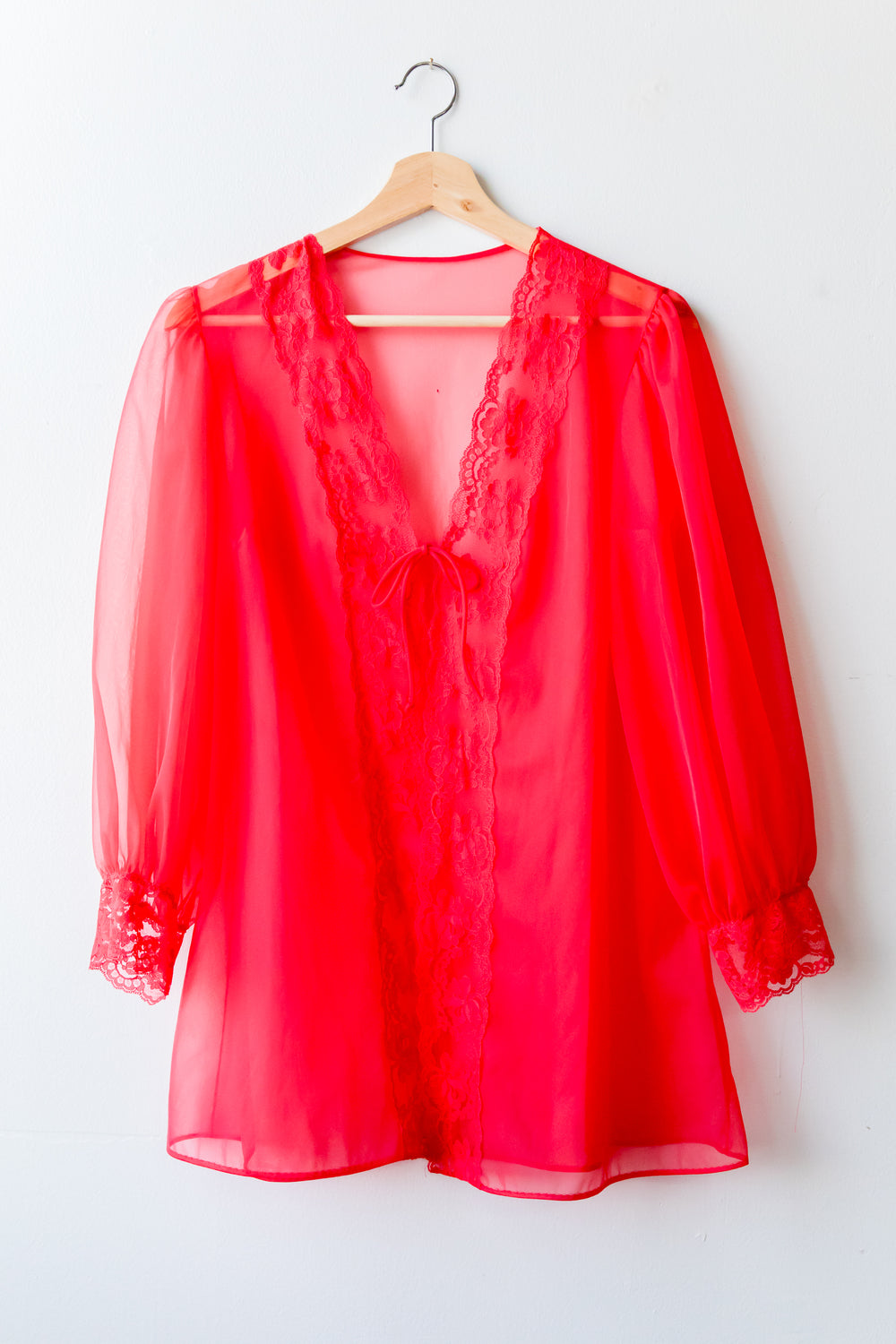 Red Sheer Lace Set — Prism Boutique