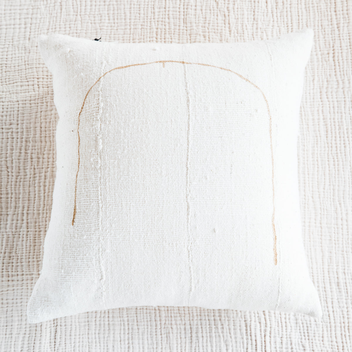 Natural + Tan Tookus Pillow — Prism Boutique