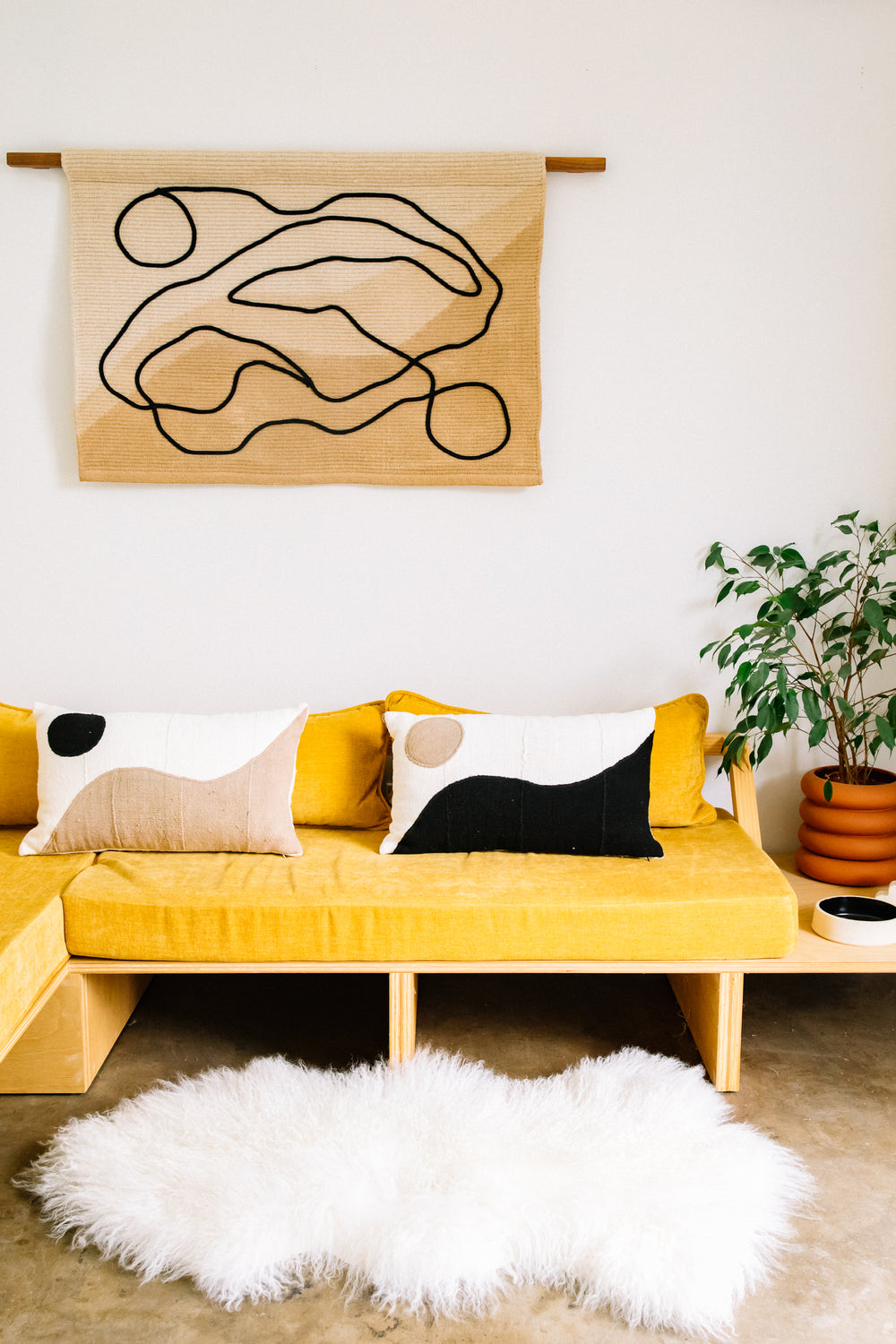 X PRISM Horizontal Yin Yang Uta Wall Hanging — Prism Boutique